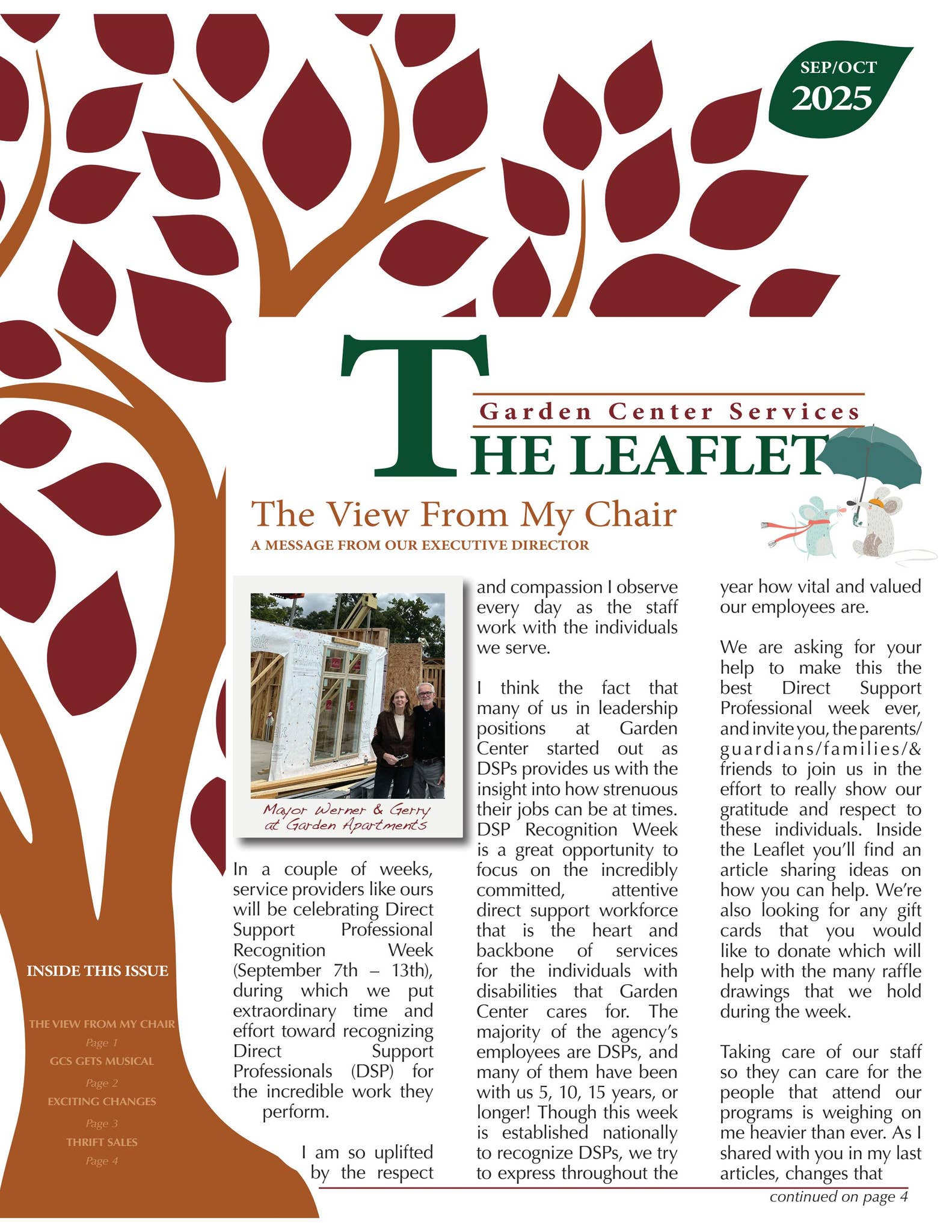 GCS Newsletter THE LEAFLET Issue SEP/OCT 2025 by Garden Center Services ...