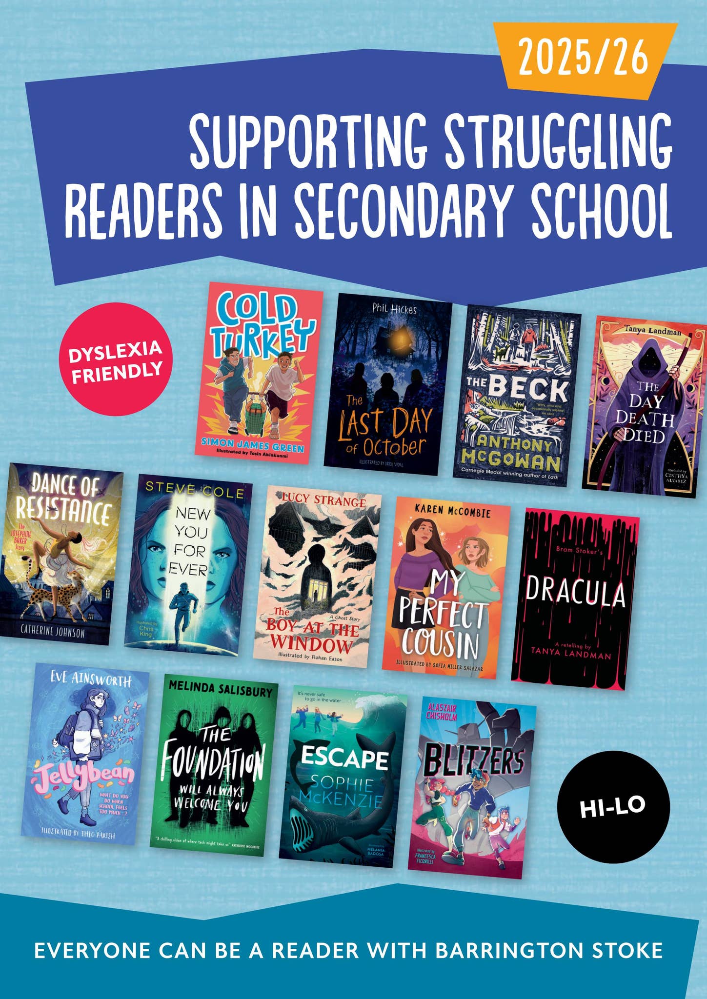 Barrington Stoke Secondary KS3 Reading Age Brochure by Collins - Issuu
