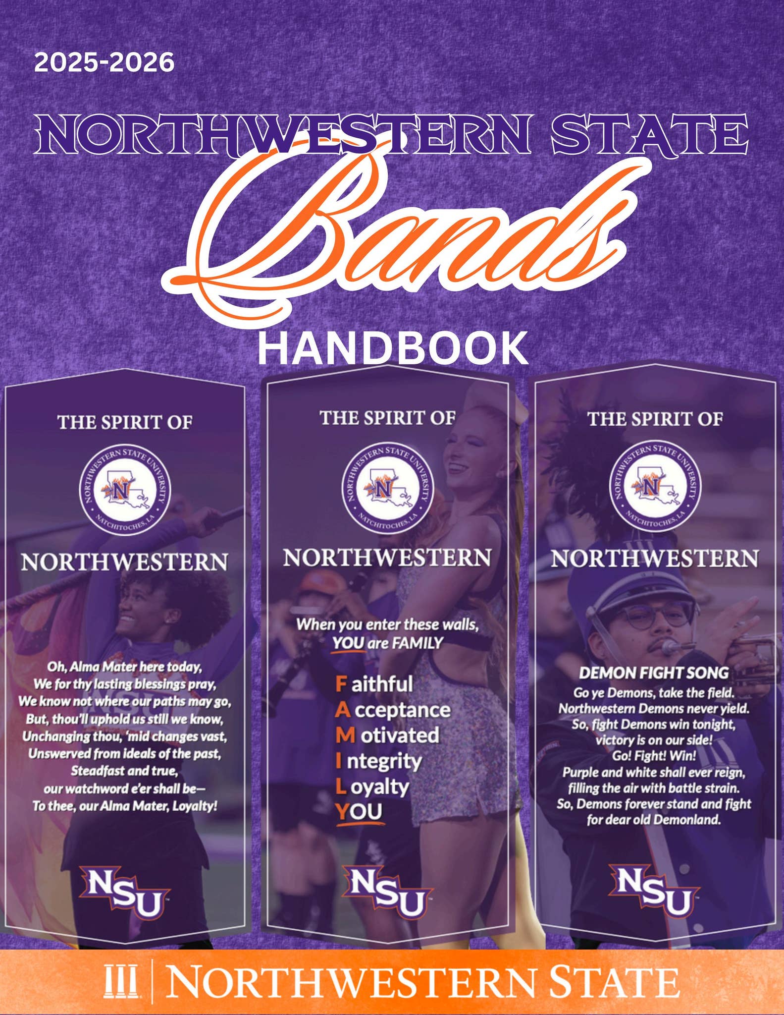 SON - Band Program Handbook by Northwestern State University - Issuu