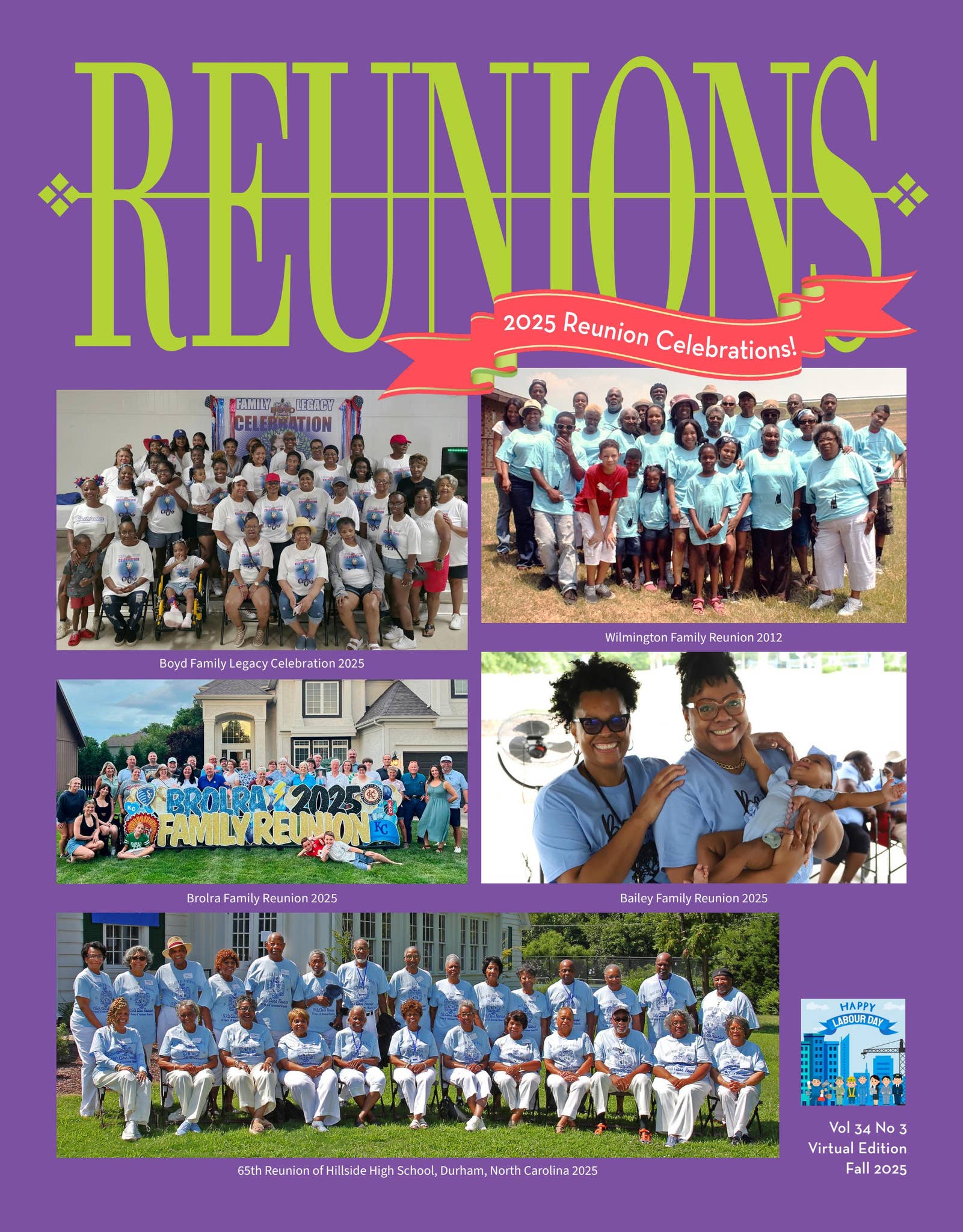 Reunions Magazine Volume 34 Number 3 Virtual Edition September 2025 by ...