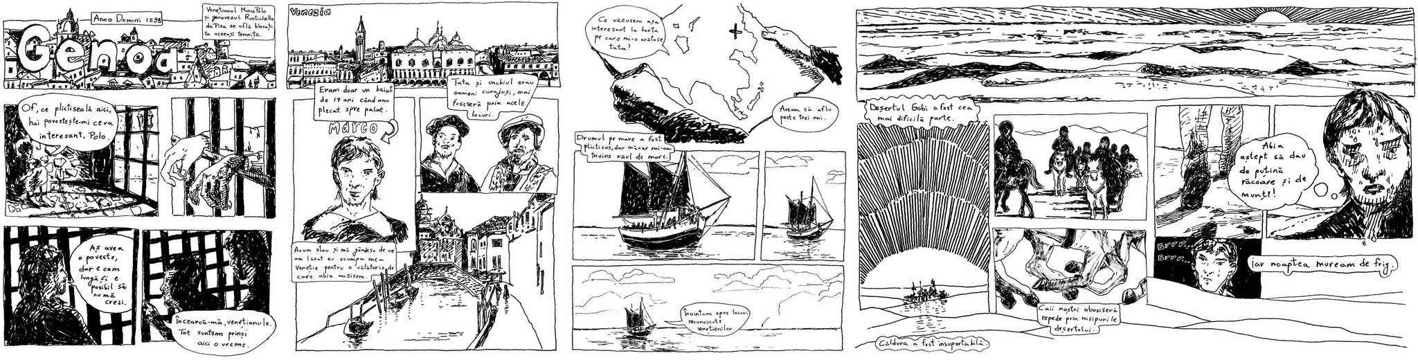 The Adventure of Marco Polo/ Leporello Comic by Matei Rădulescu - Issuu