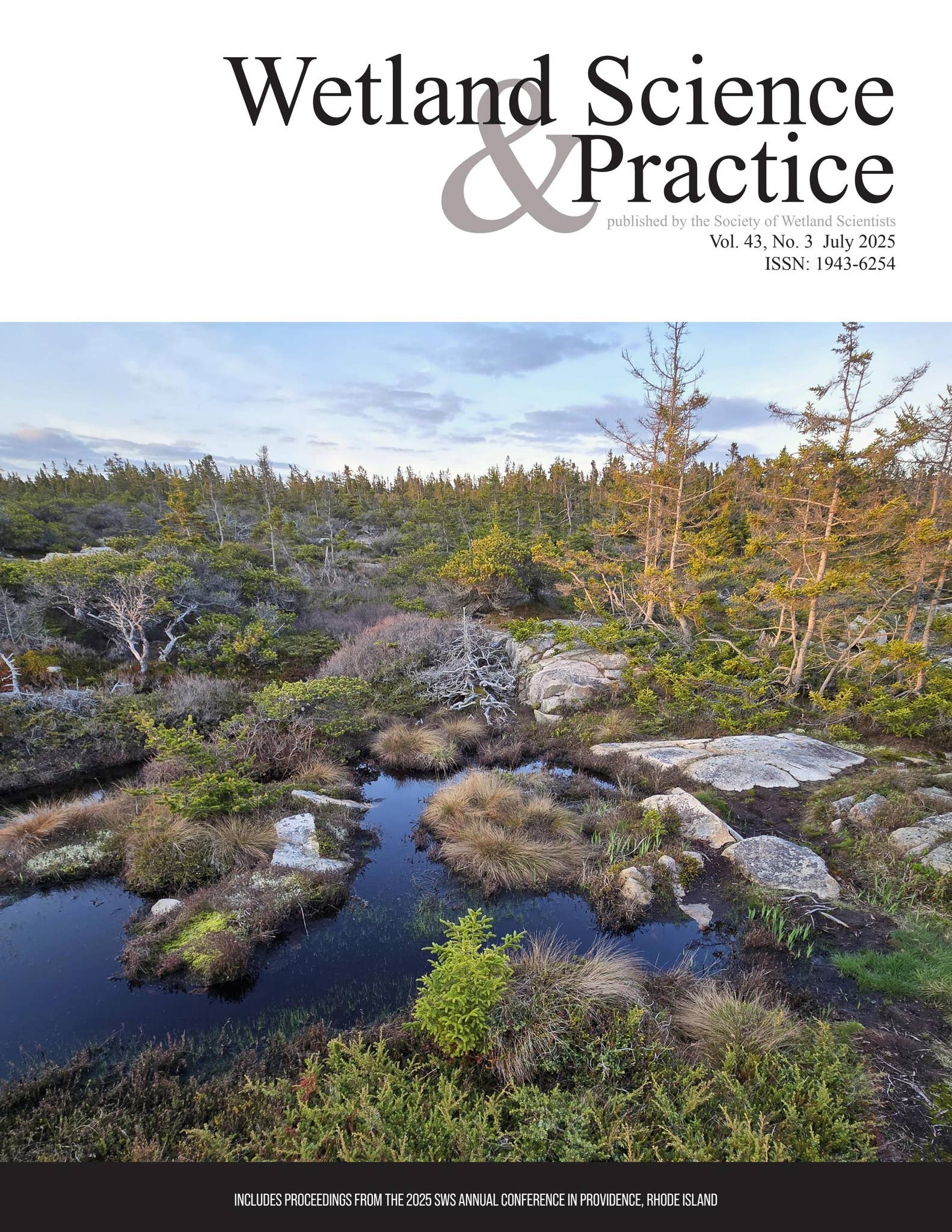 July 2025 Wetland Science & Practice by Society of Wetland Scientists ...
