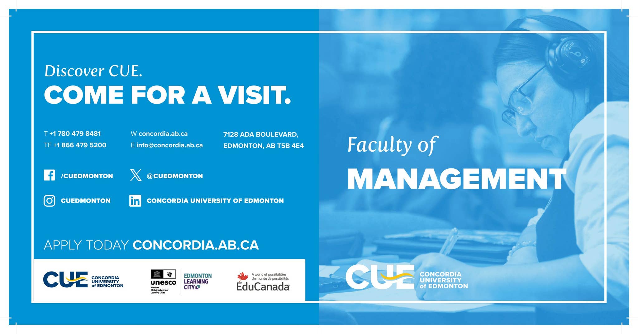 CUE Management Bi-Fold by concordiauniversity - Issuu