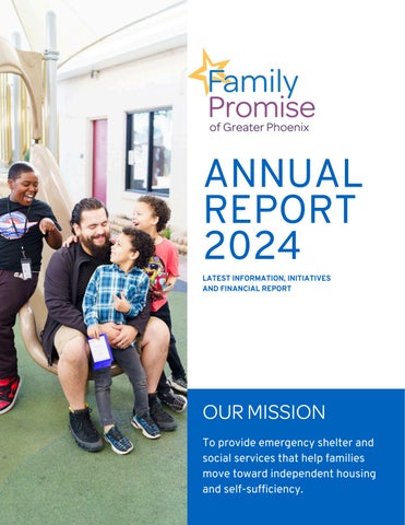 Family Promise 2024 Annual Report by Family Promise of Greater Phoenix ...
