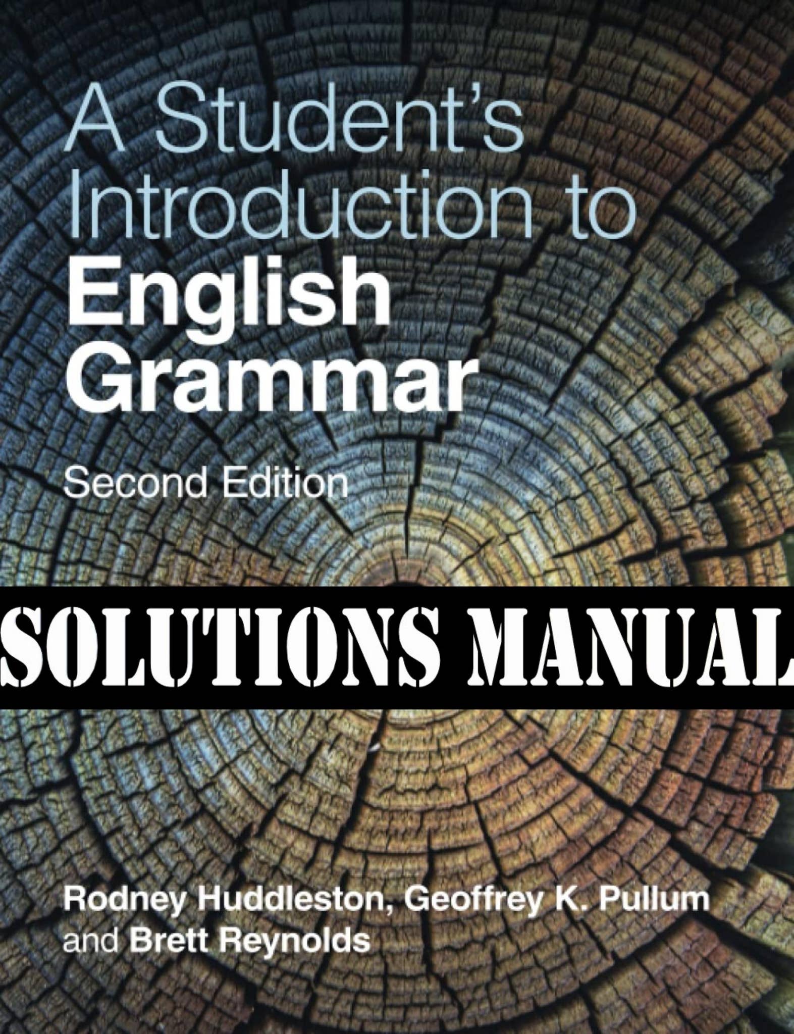 A Student's Introduction to English Grammar 2nd Edition By Rodney ...