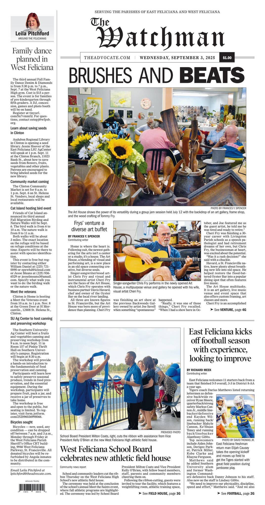 The Watchman 09-03-2025 by The Advocate - Issuu