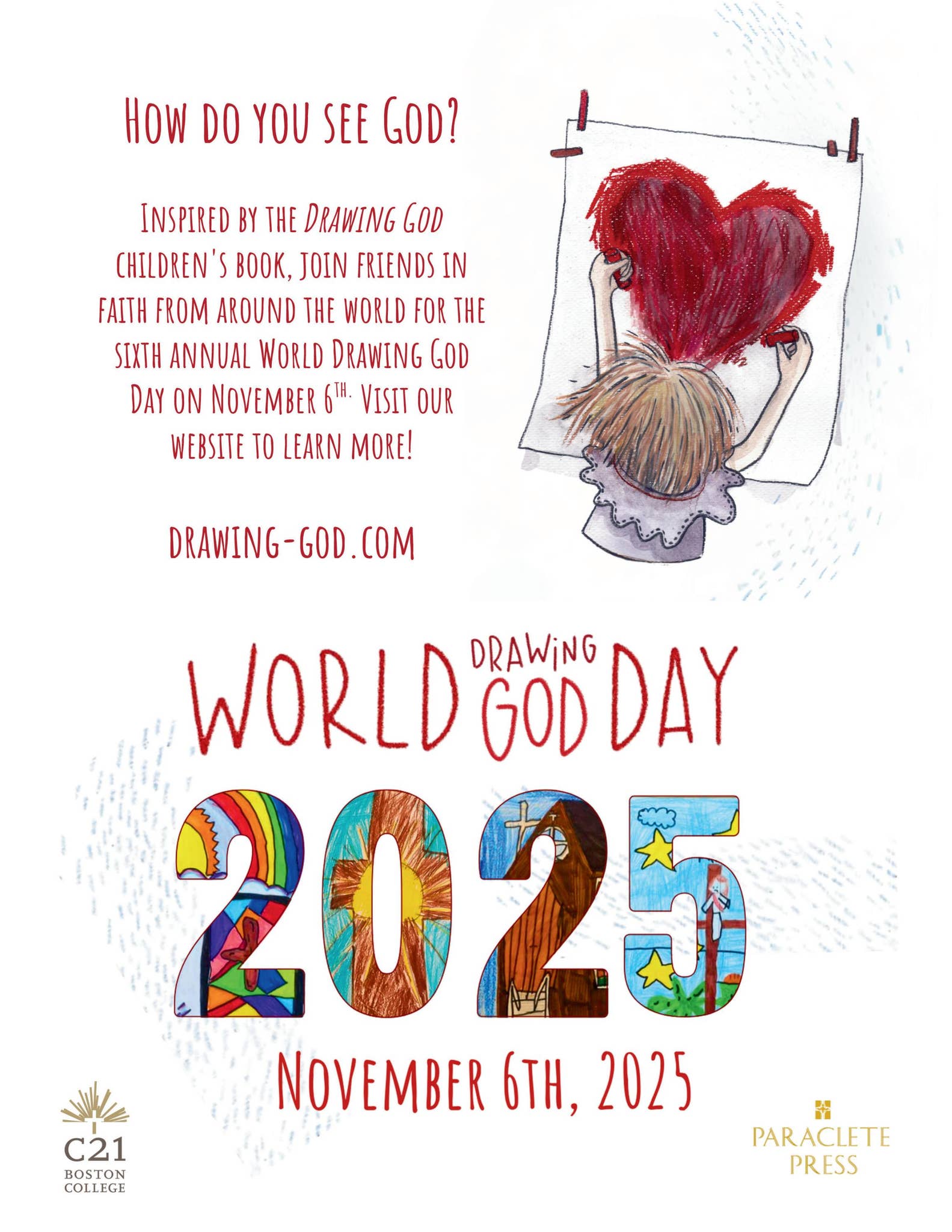 World Drawing God Day 2025 Posters by The Church in the 21st Century ...