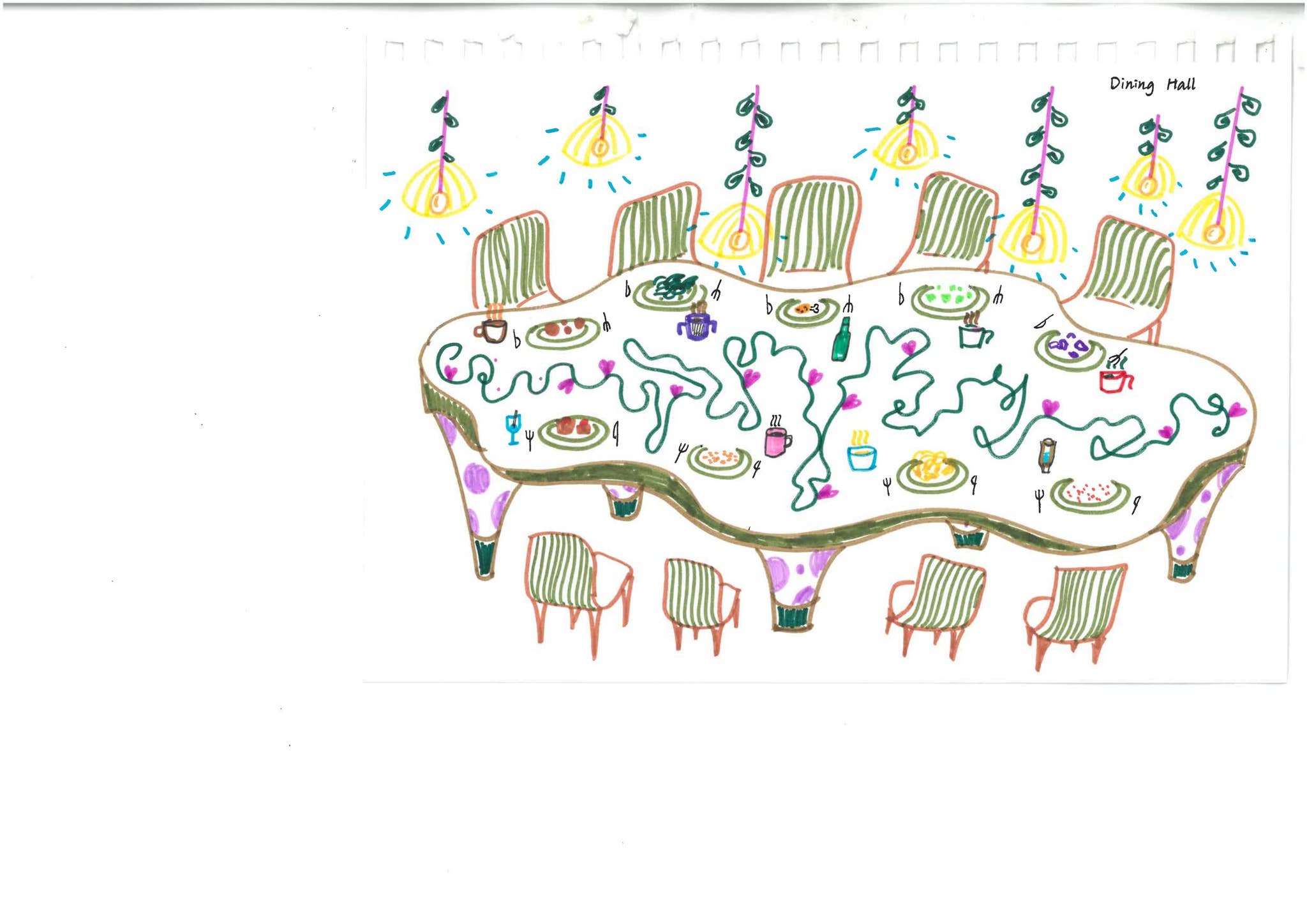 Dining hall by Jacaranda Zeng - Issuu