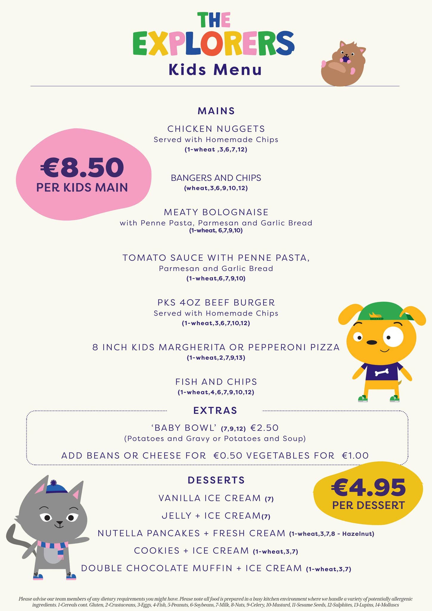 Hillgrove Explorers Kids Menu by iNUA Hospitality - Issuu