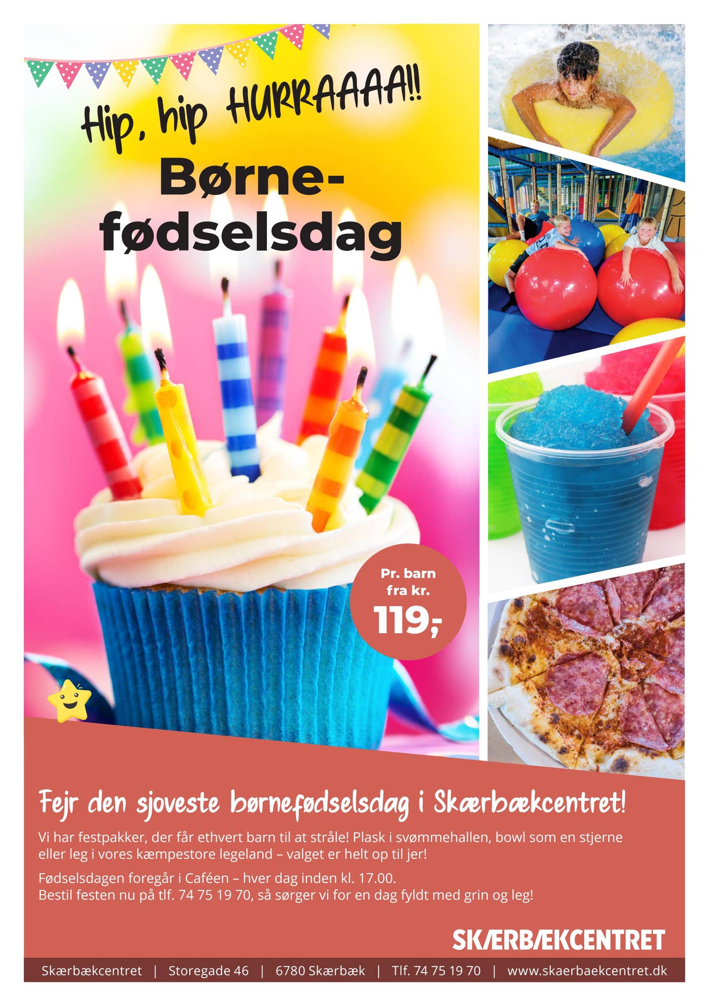 Børnefødselsdag i Skærbækcentret by skaerbaekcentret - Issuu