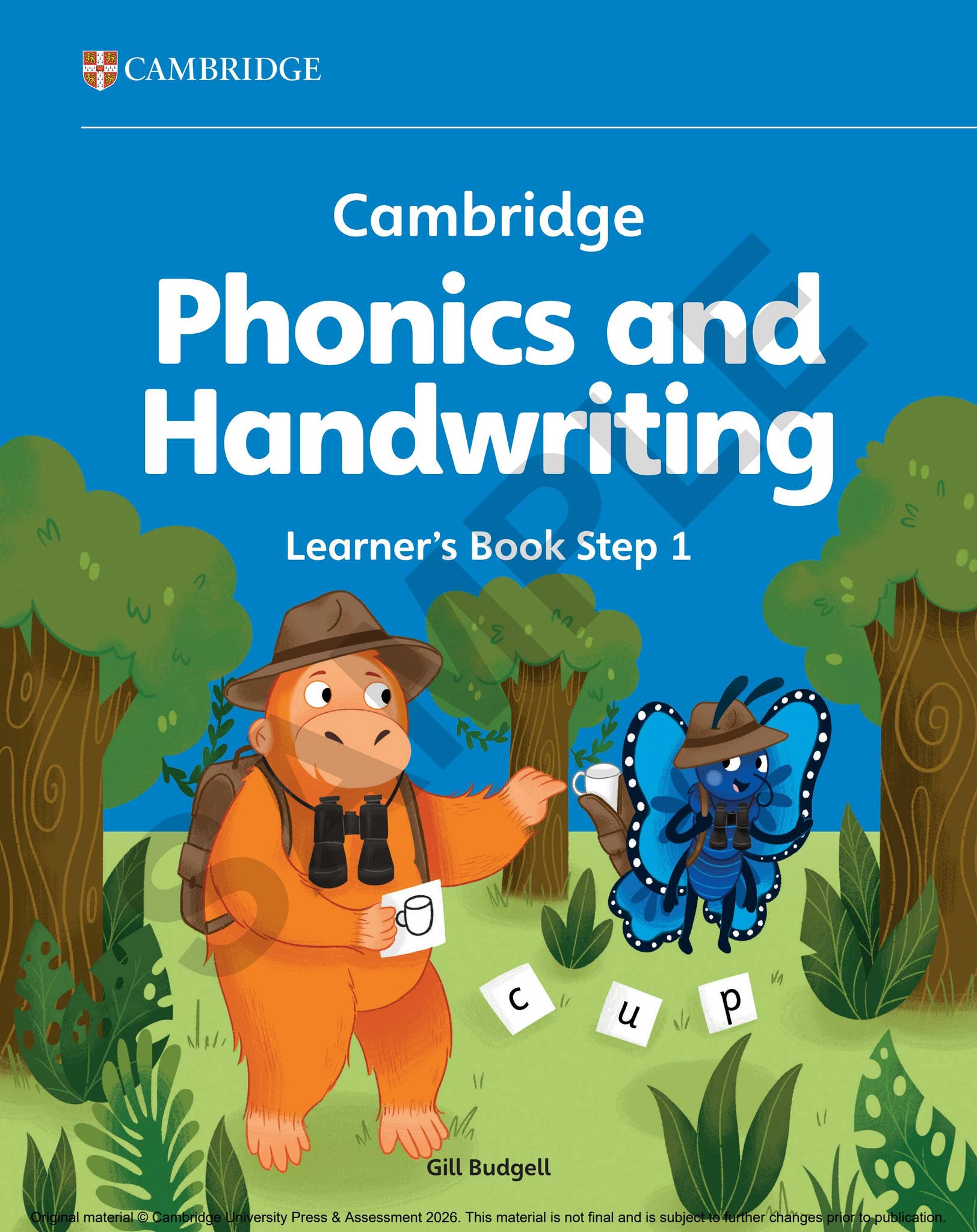 Cambridge Phonics and Handwriting Learner's Book Step 1 by Cambridge ...