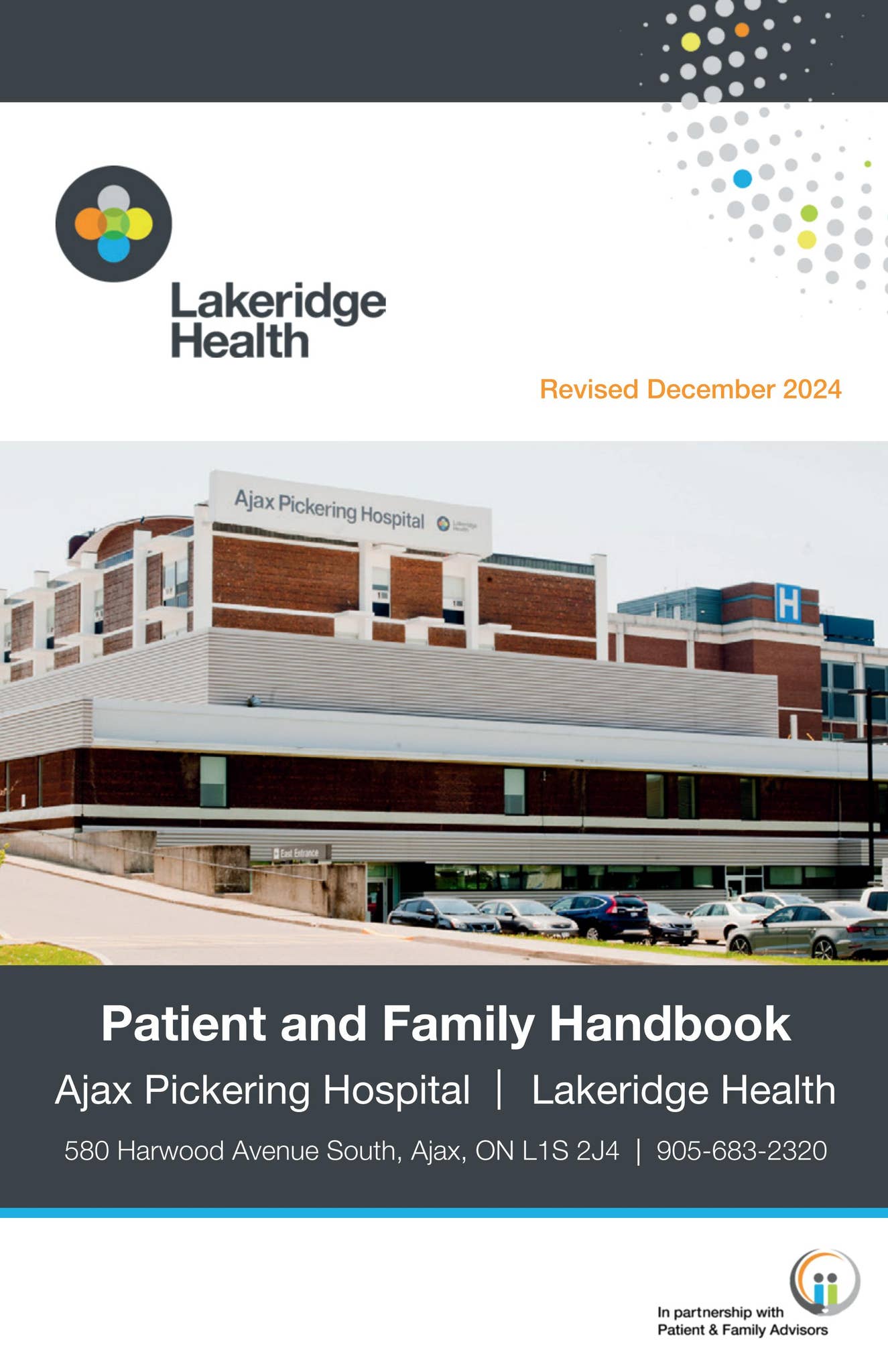 Lakeridge Health Patient and Family Handbook – Ajax and Pickering by ...