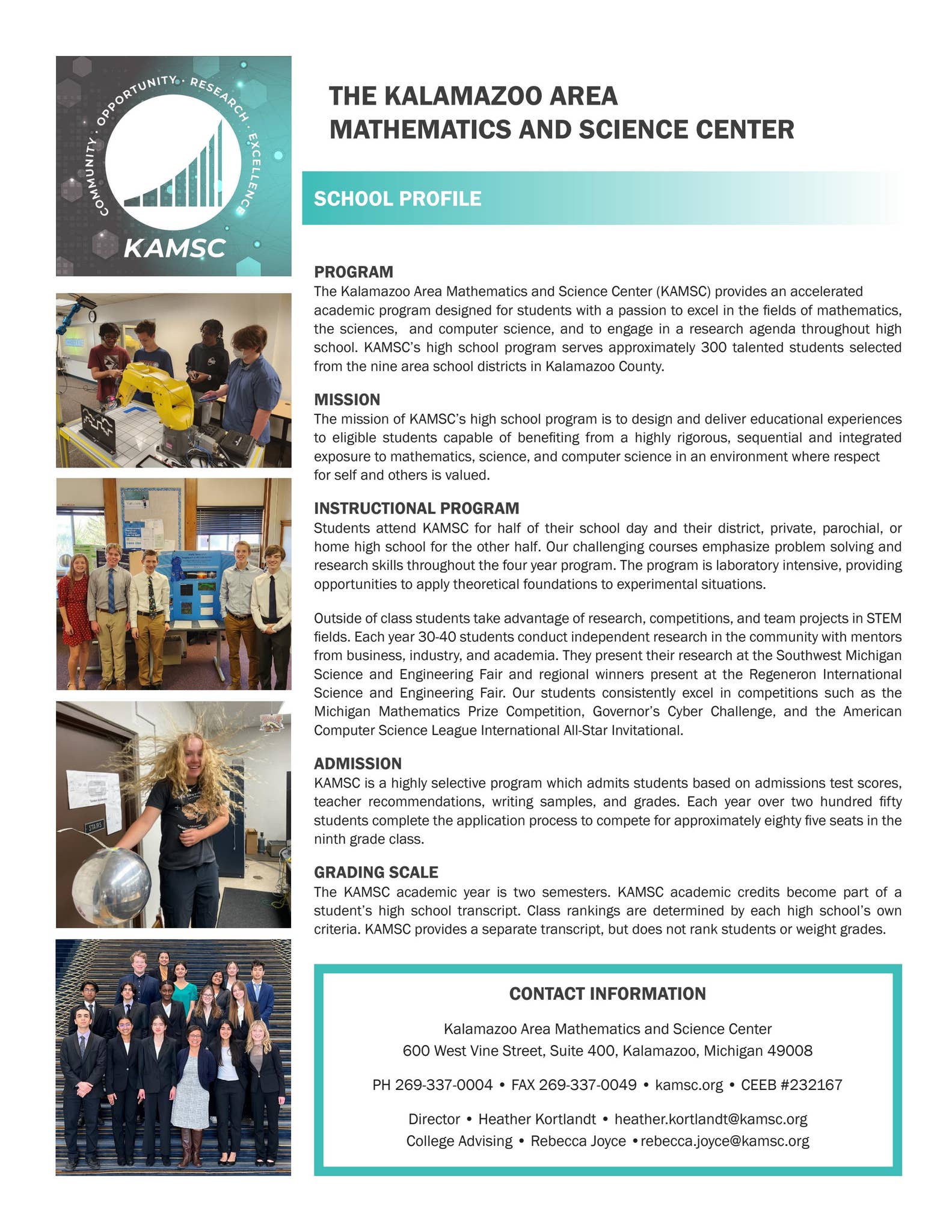 KAMSC School Profile 2025 by Kelly Ray - Issuu