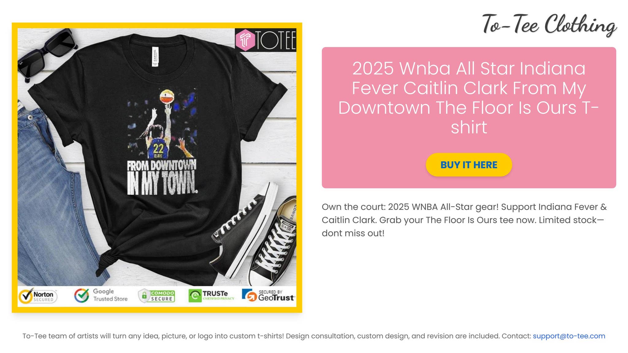 2025 Wnba All Star Indiana Fever Caitlin Clark From My Downtown The ...