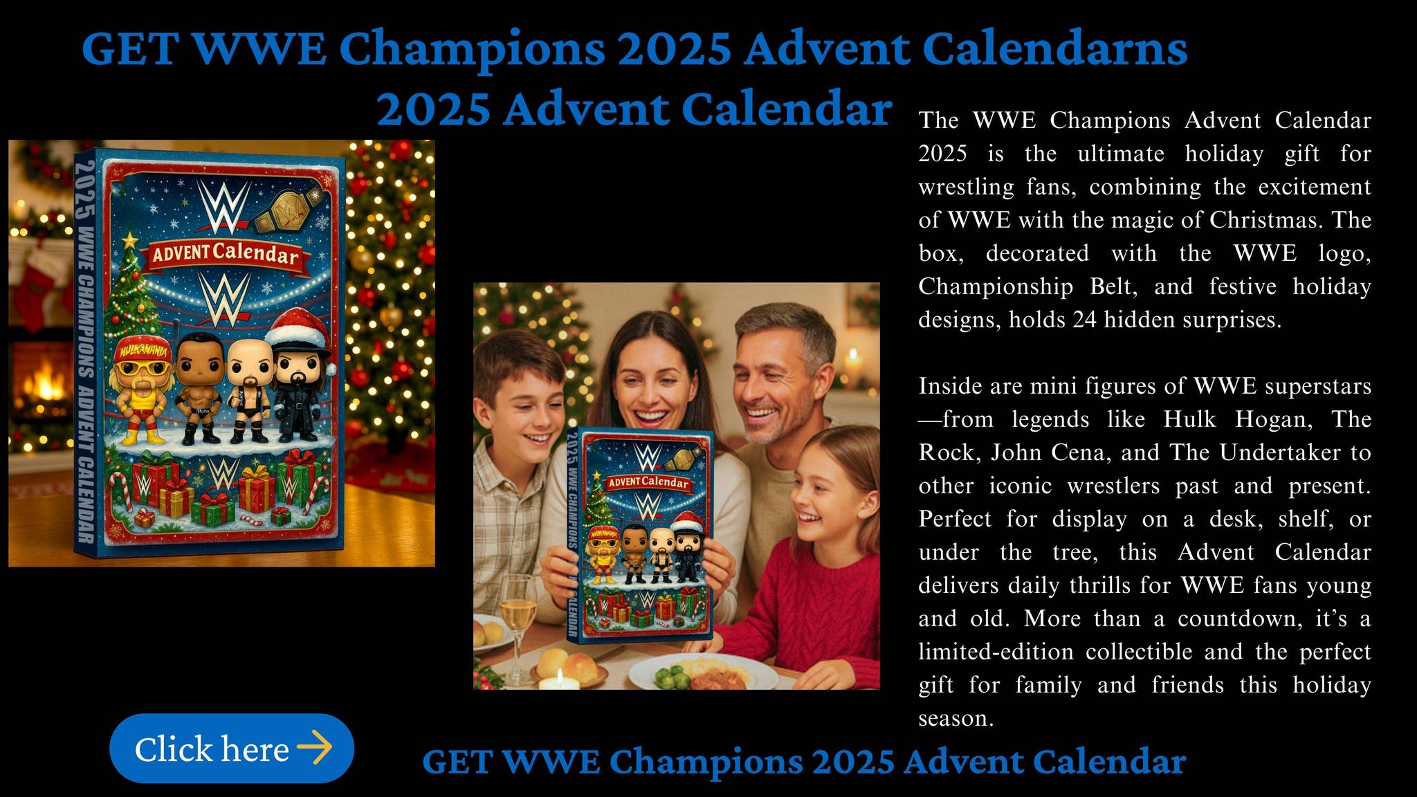 WWE Champions 2025 Advent Calendar by Top Products Collection - Issuu