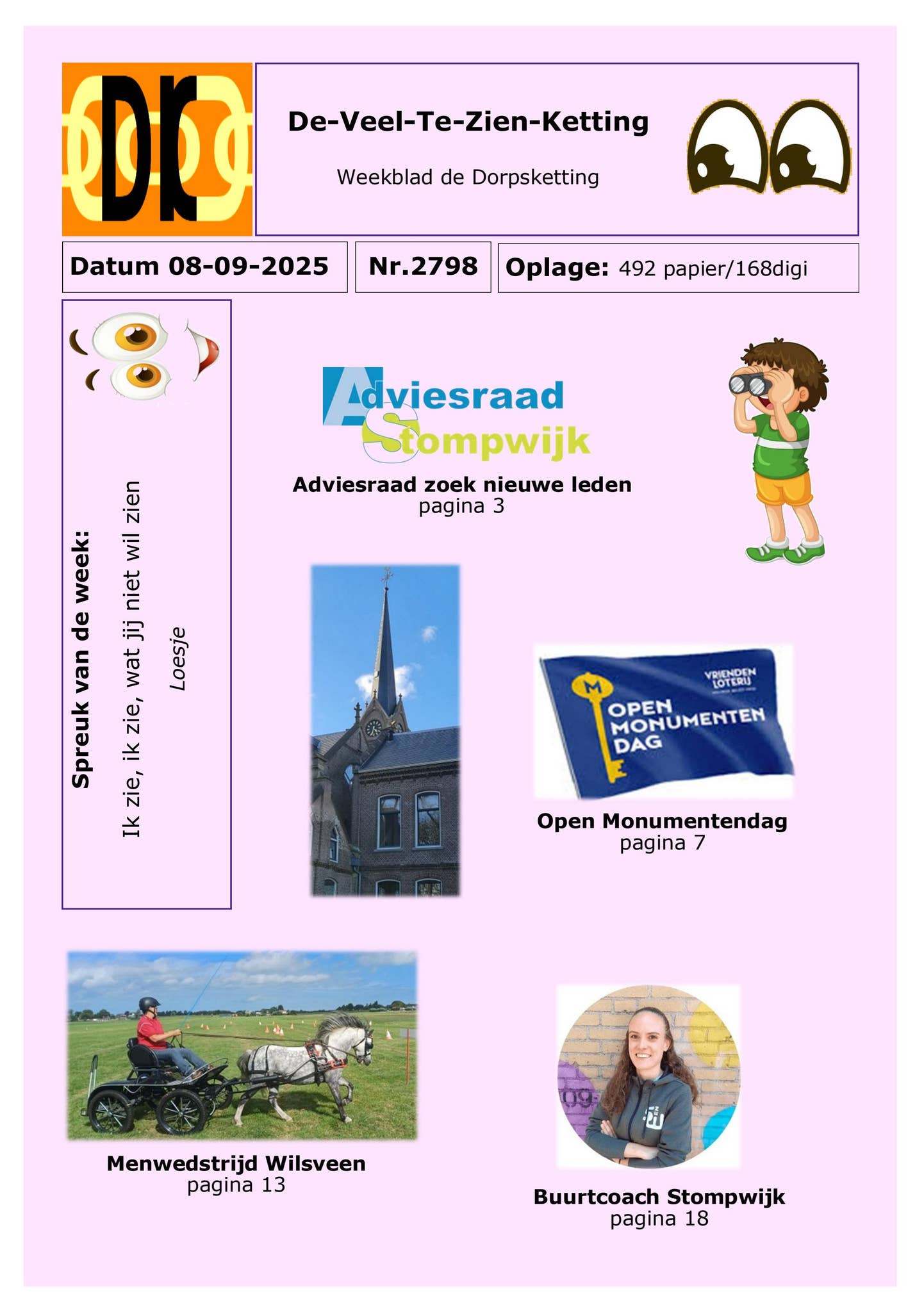 Dorpsketting 2798 by Stichting De Dorpsketting - Issuu