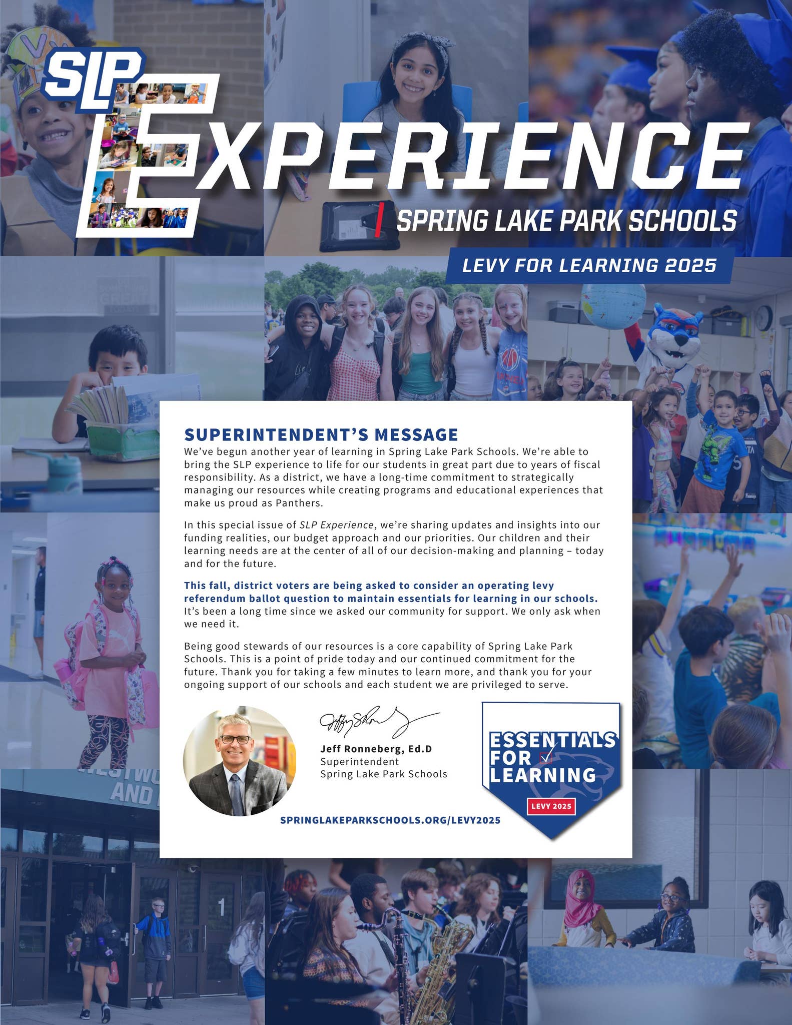 SLP Experience: Levy for Learning 2025 by SpringLakeParkSchools - Issuu