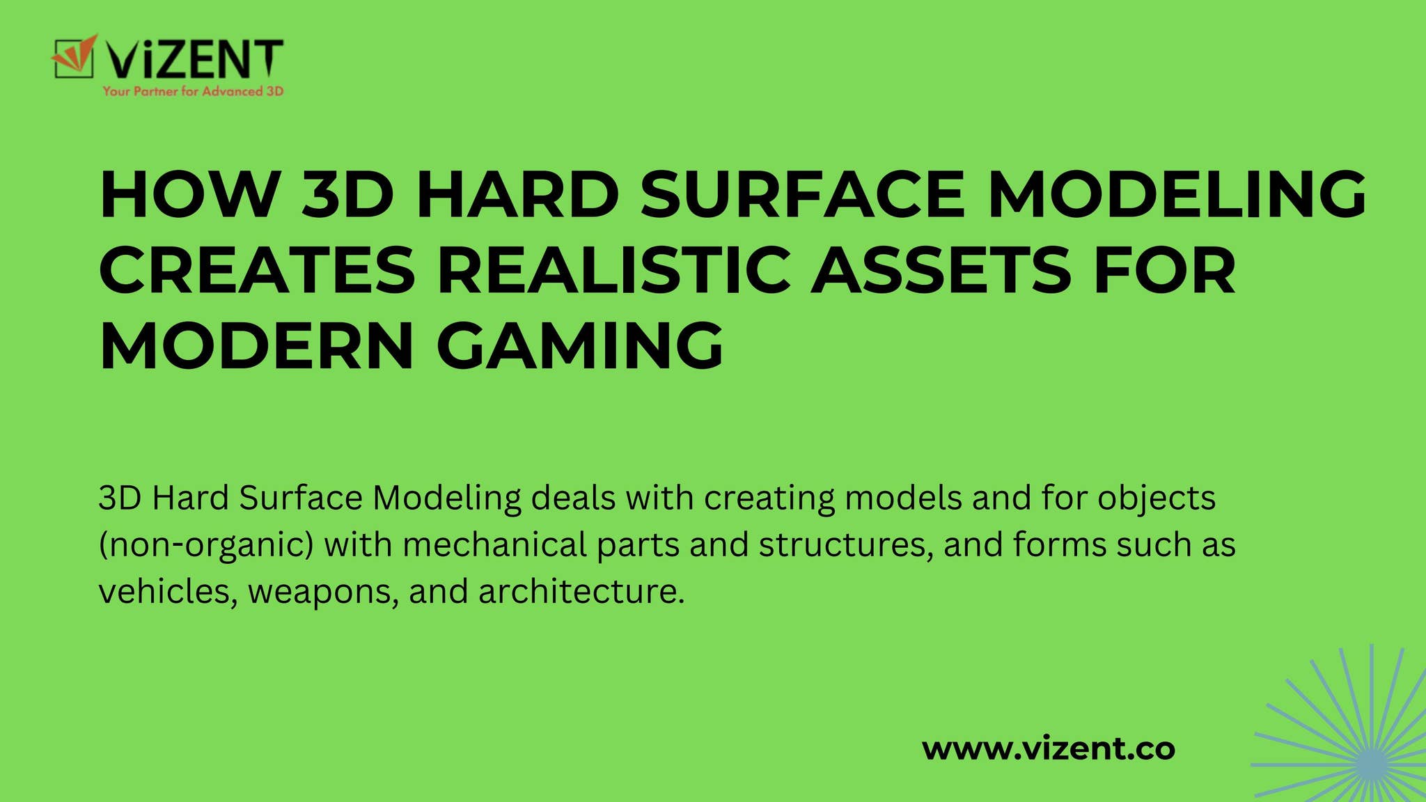 How 3D Hard Surface Modeling Creates Realistic Assets for Modern Gaming ...