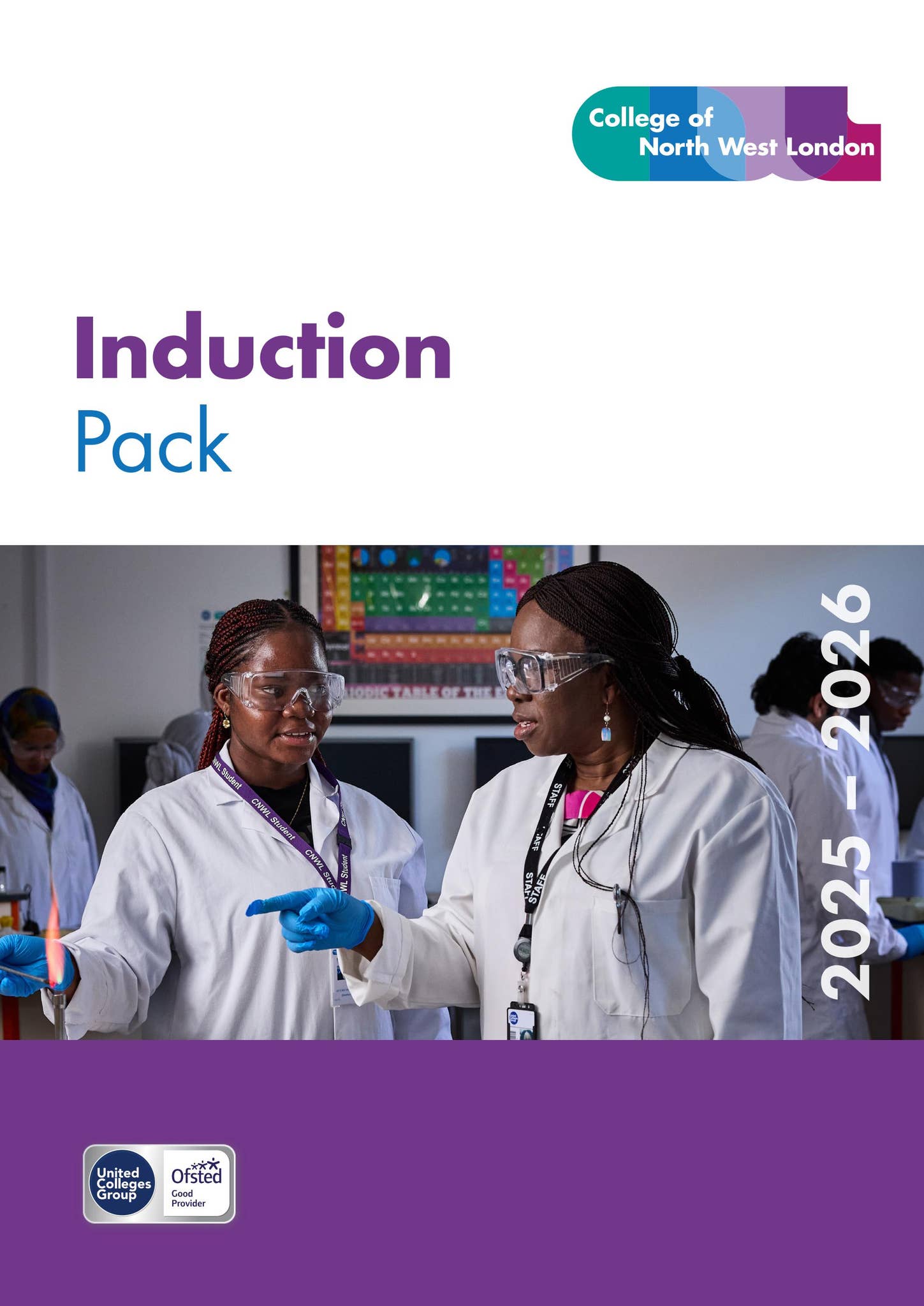 College of North West London Induction Pack by United College Group - Issuu