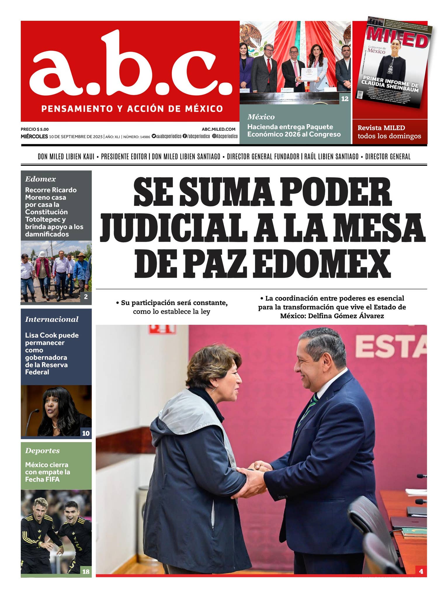 ABC_MEXICO_10_9_2025 by Grupo Miled - Issuu