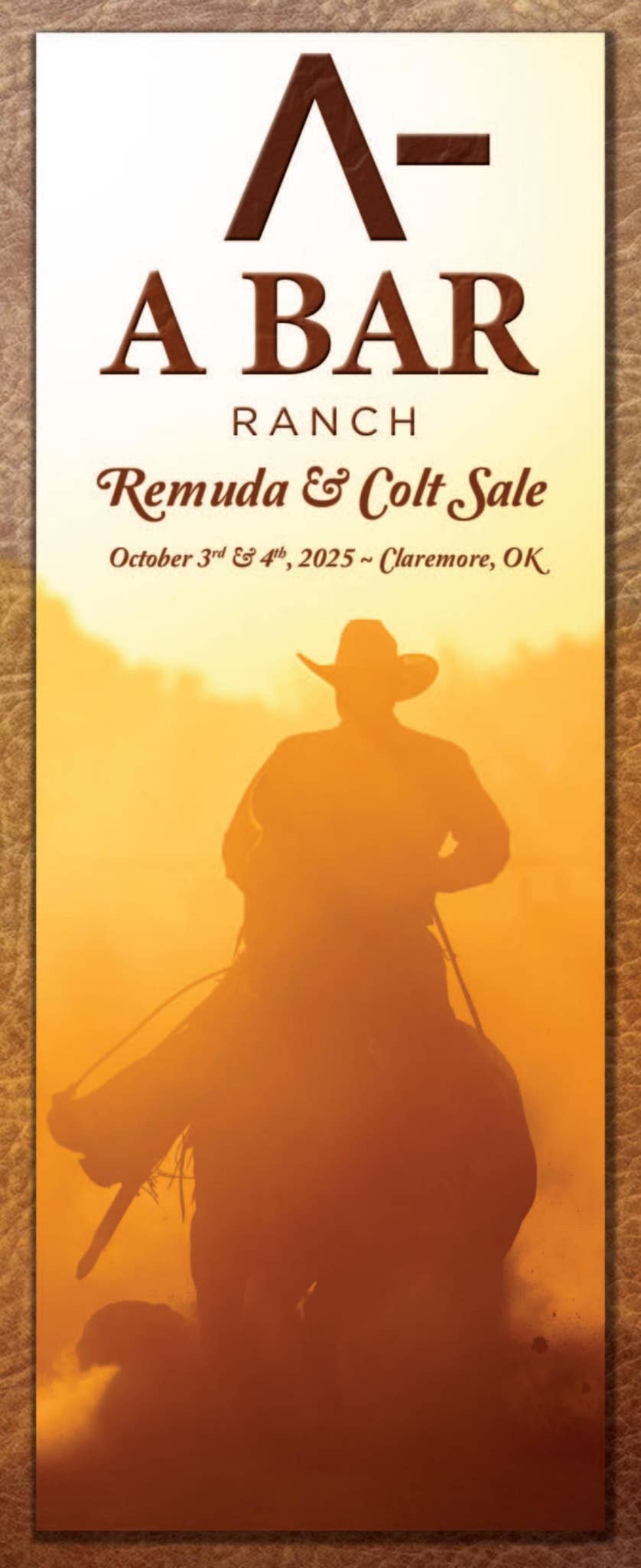2025 A Bar Ranch Remuda & Colt Sale Catalog by Ranch House Designs - Issuu