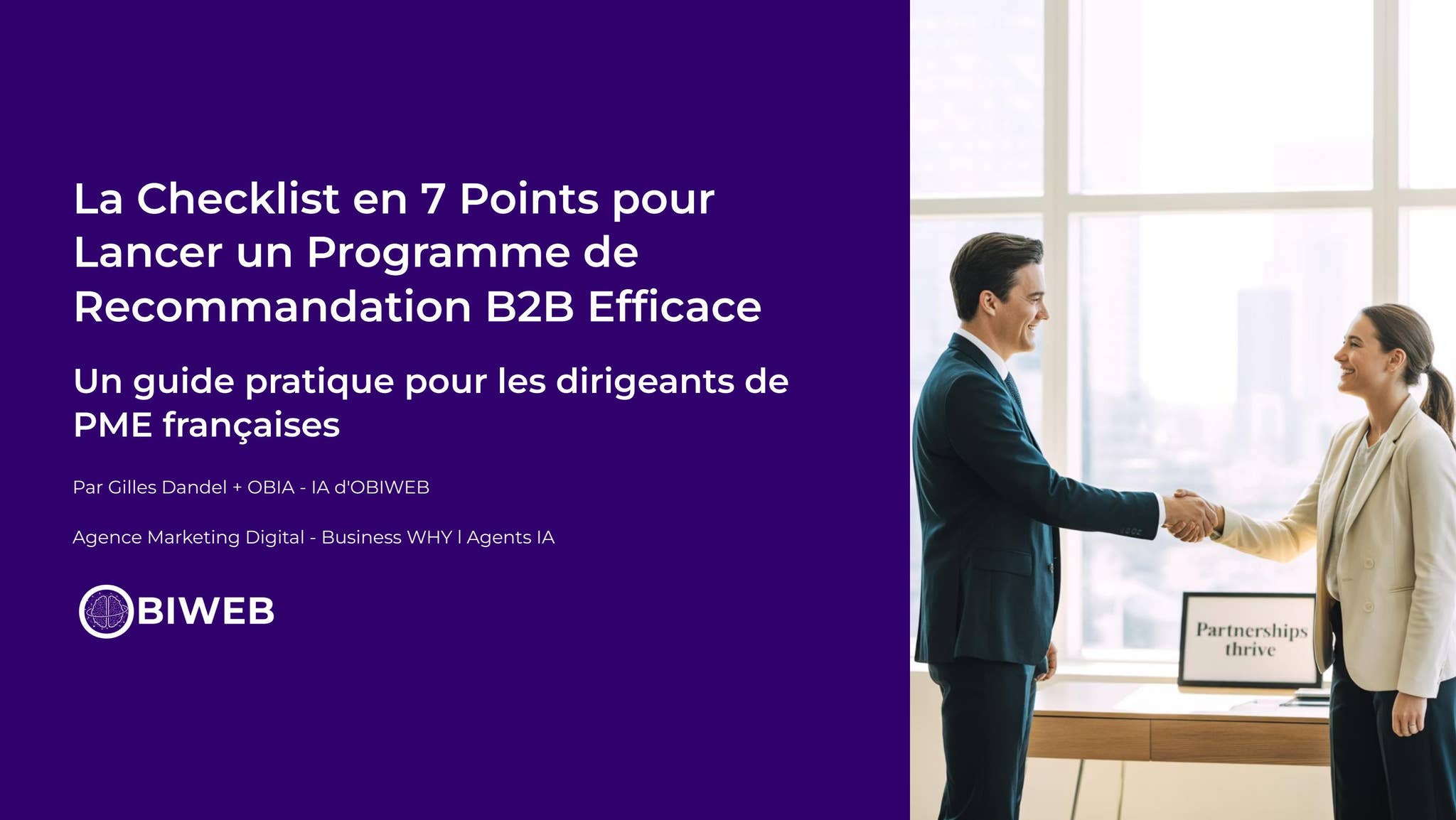 La Checklist en 7 points pour lancer un programme de recommandation B2B ...