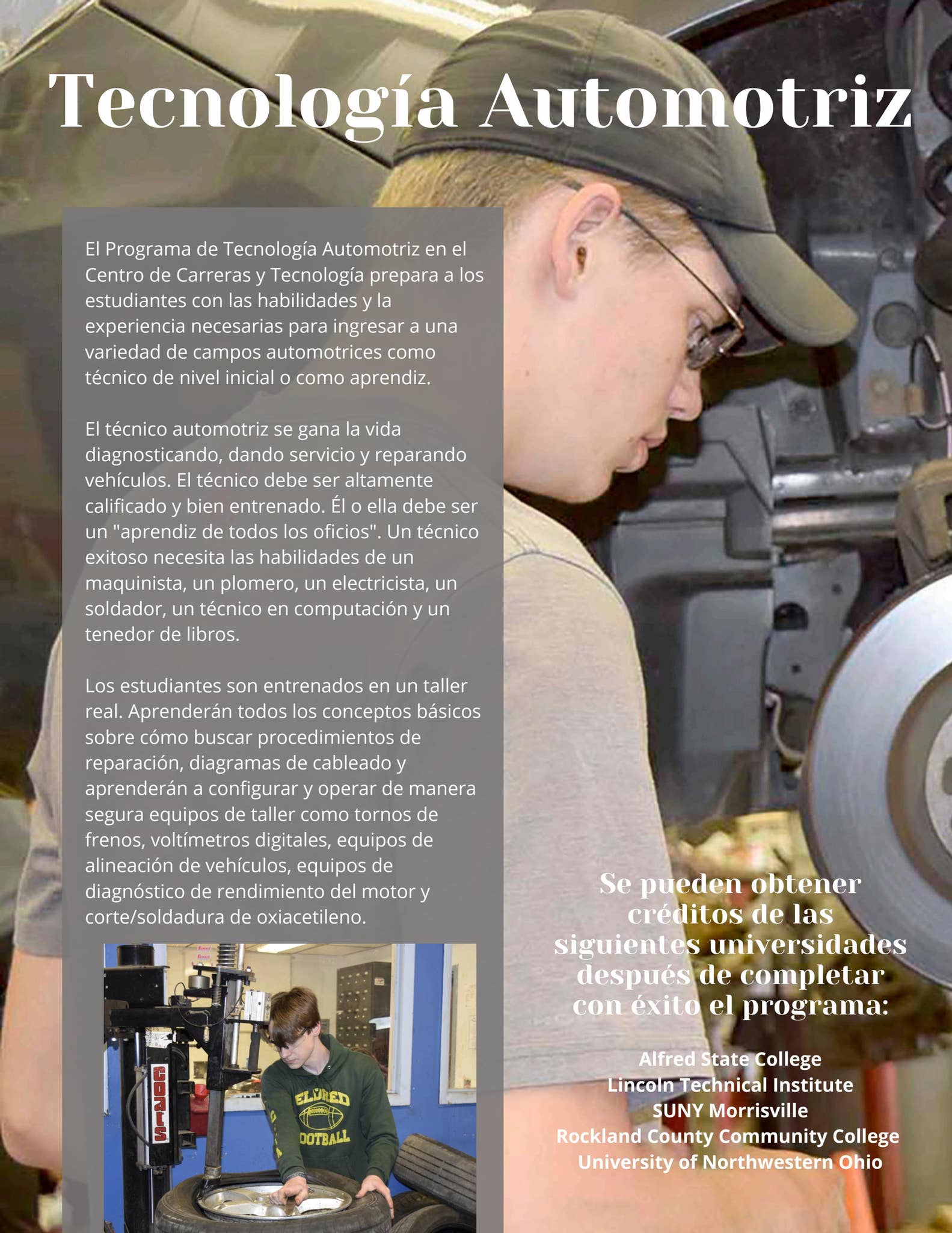 Career & Tech Center: Spanish Program Brochure by Sullivan BOCES ...