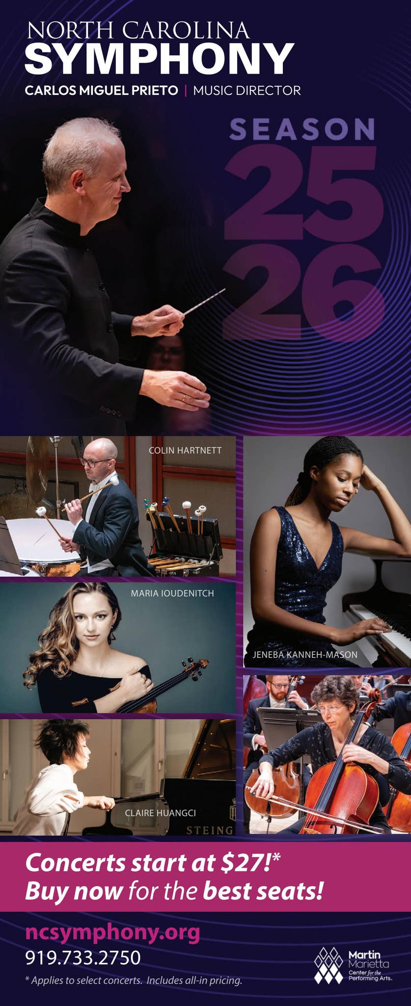 2025/26 NCS Statewide Concert Guide by North Carolina Symphony - Issuu
