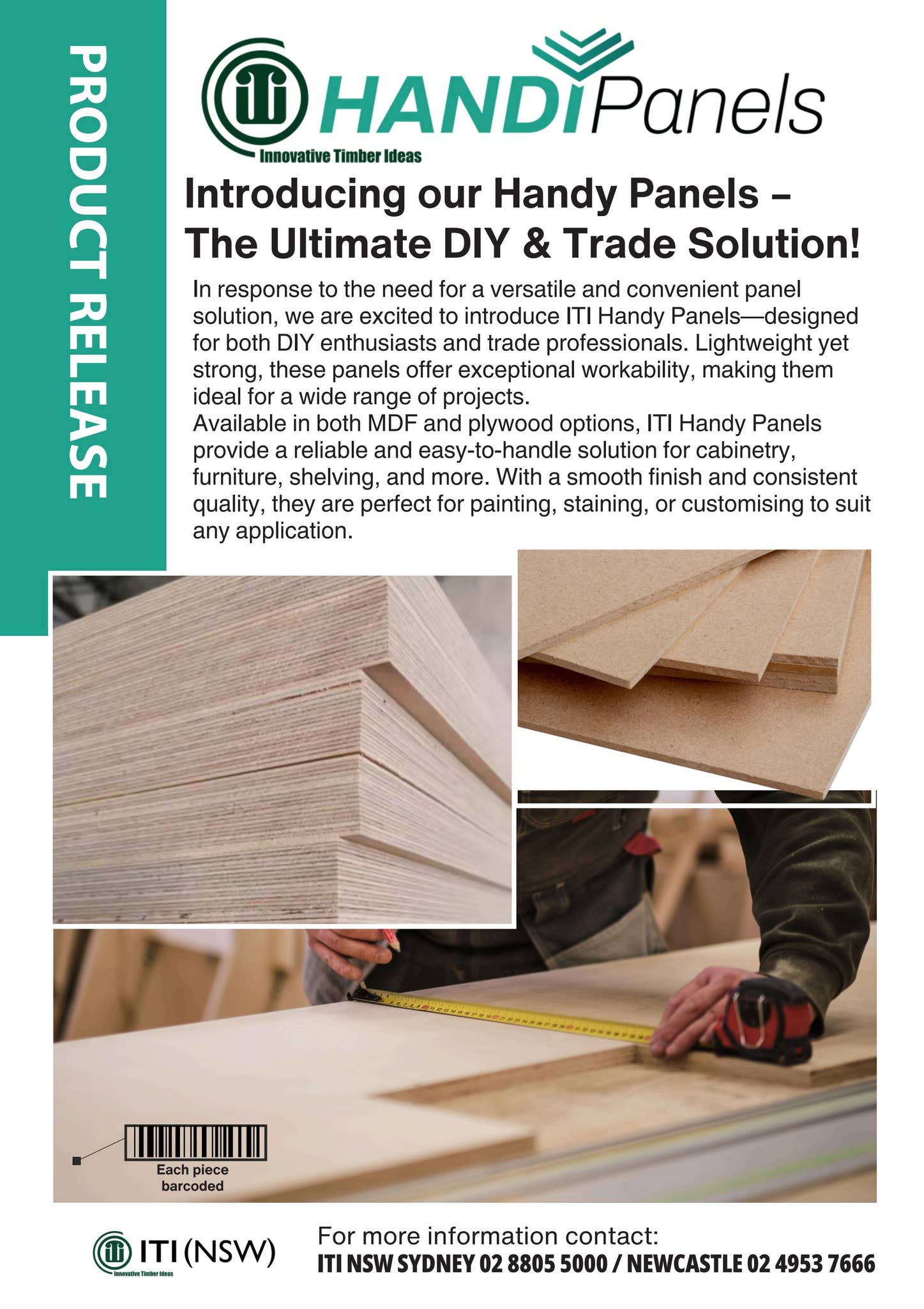 ITI NSW - Handi Panel Product Release by itiaustralia - Issuu