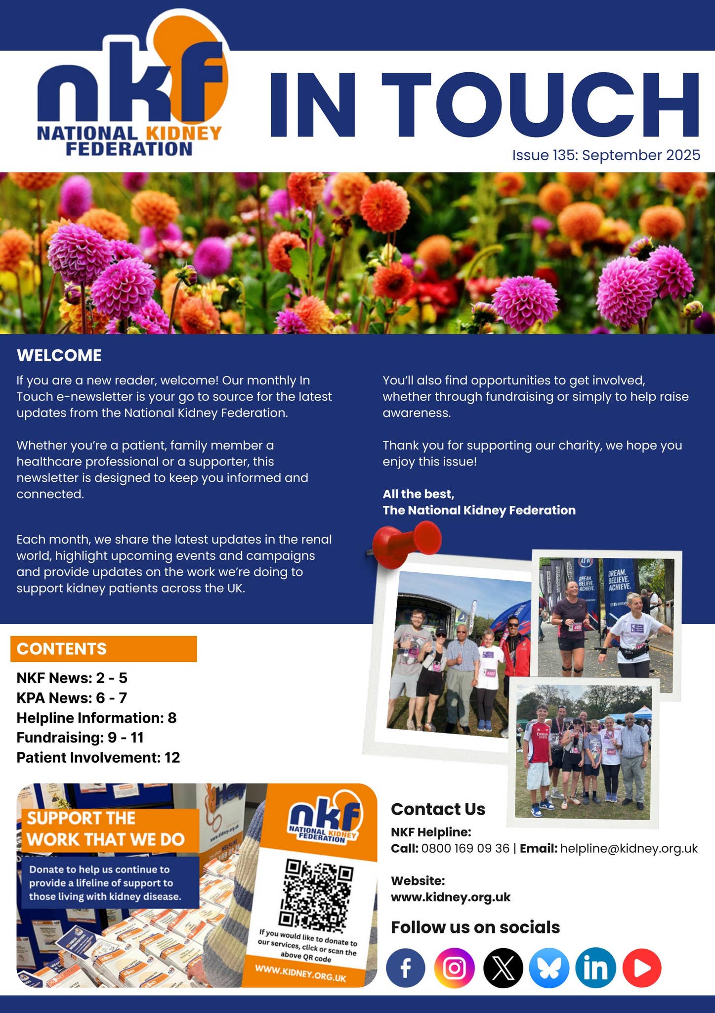 In Touch Newsletter September 2025 by National Kidney Federation - Issuu