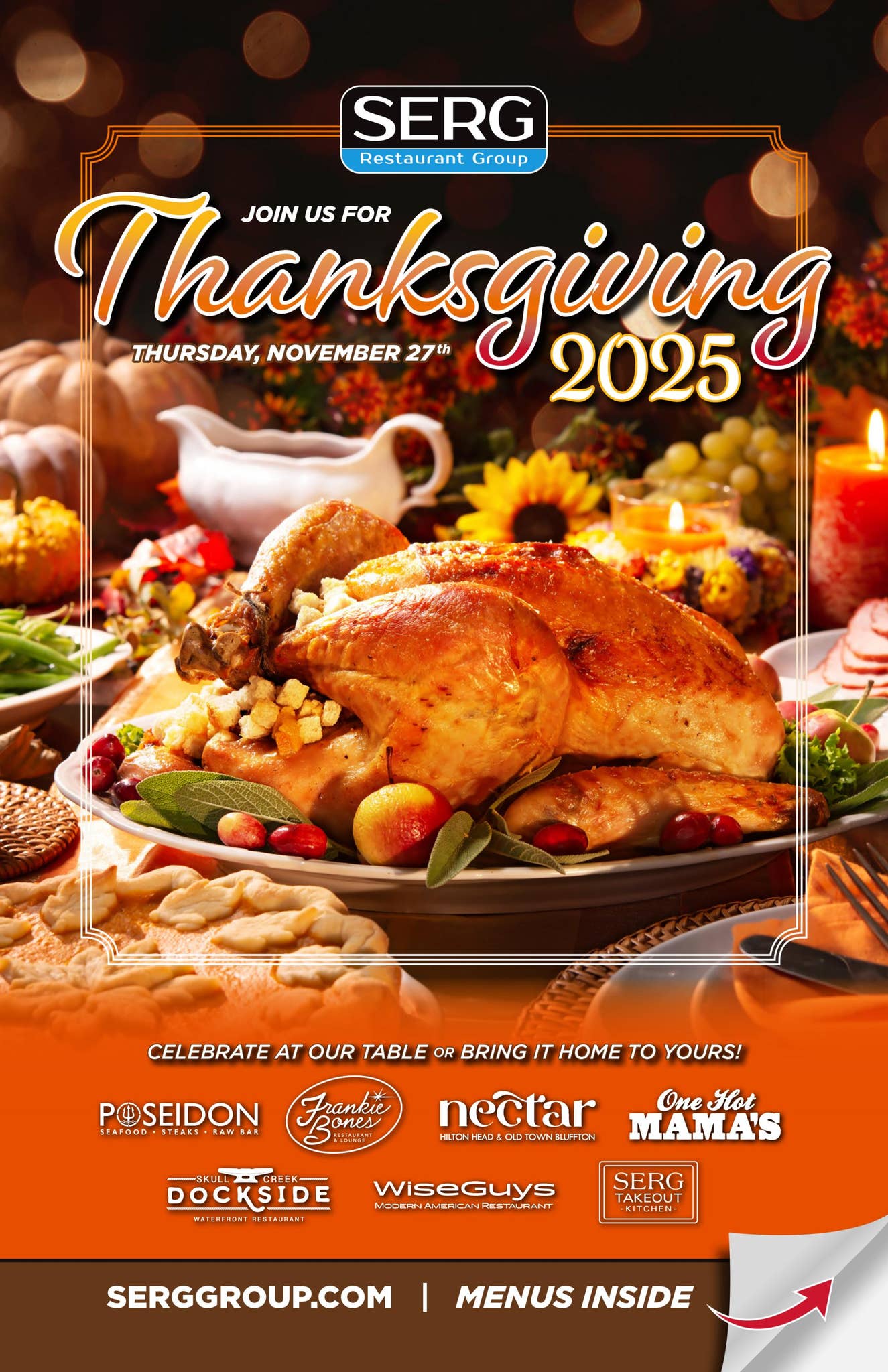 2025 SERG Thanksgiving Menu Book by SERG Restaurant Group - Issuu