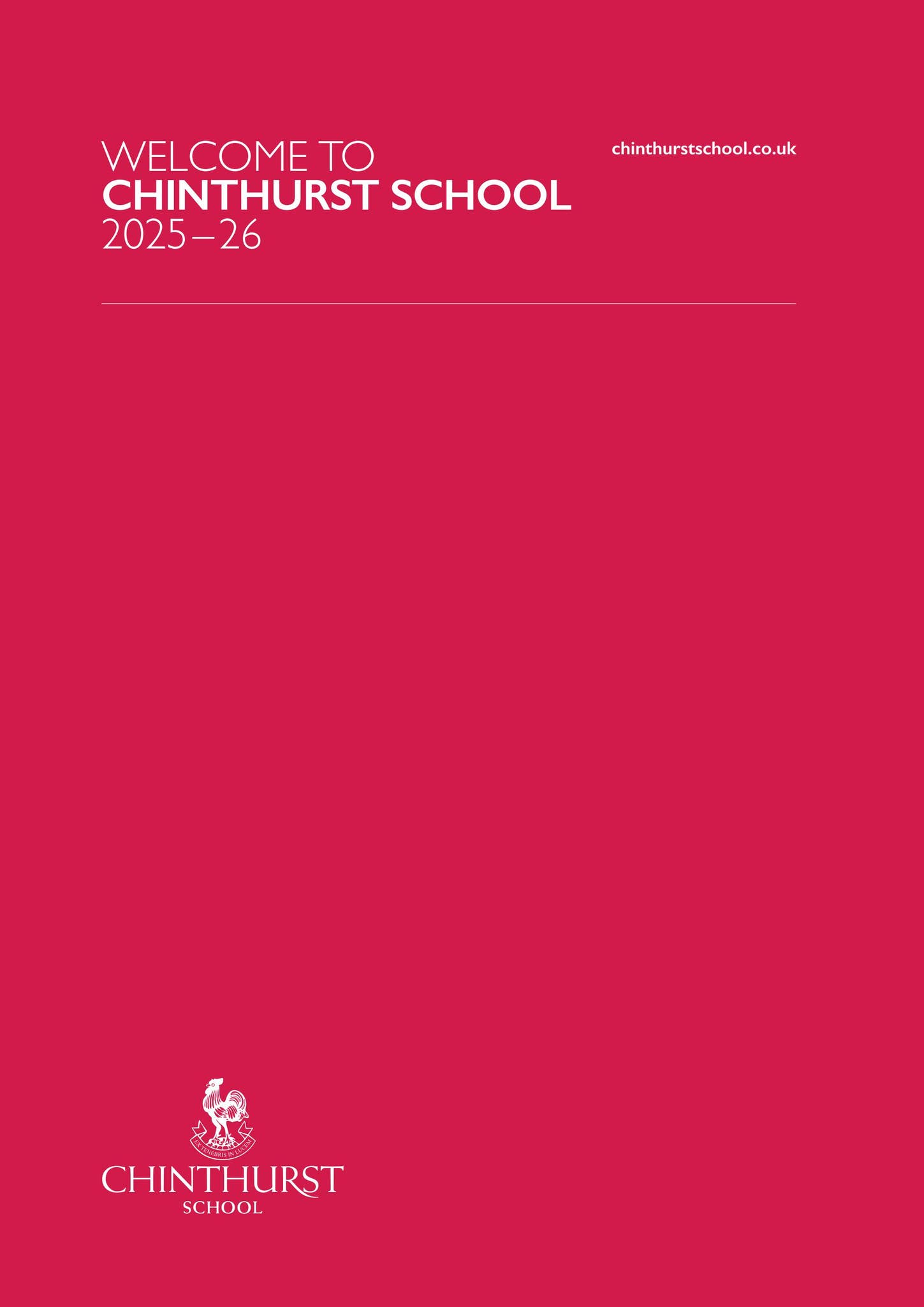 Welcome to Chinthurst 25-26 by Chinthurst School - Issuu
