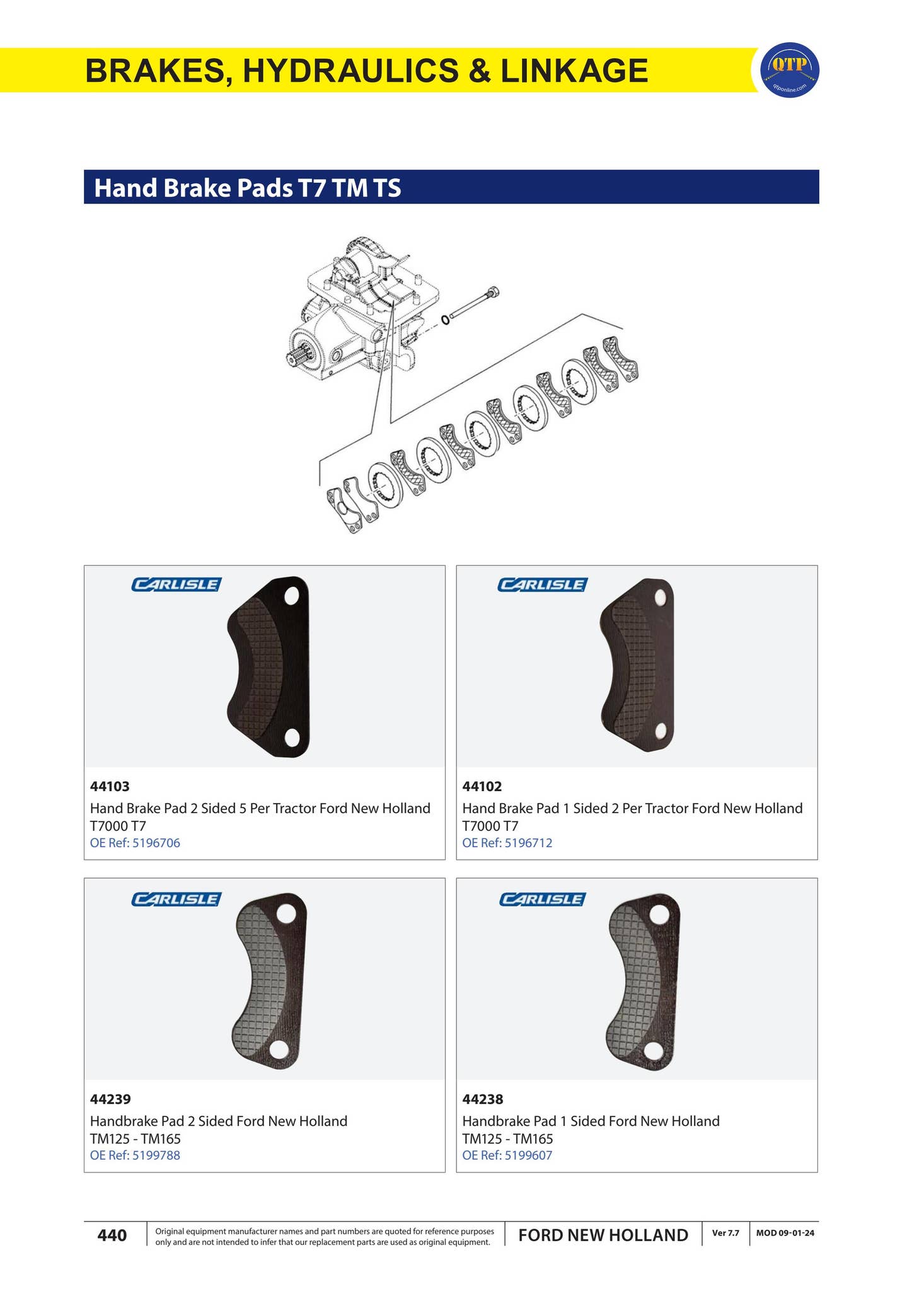QTP Ford New Holland Parts Catalogue by Quality Tractor Parts - Issuu