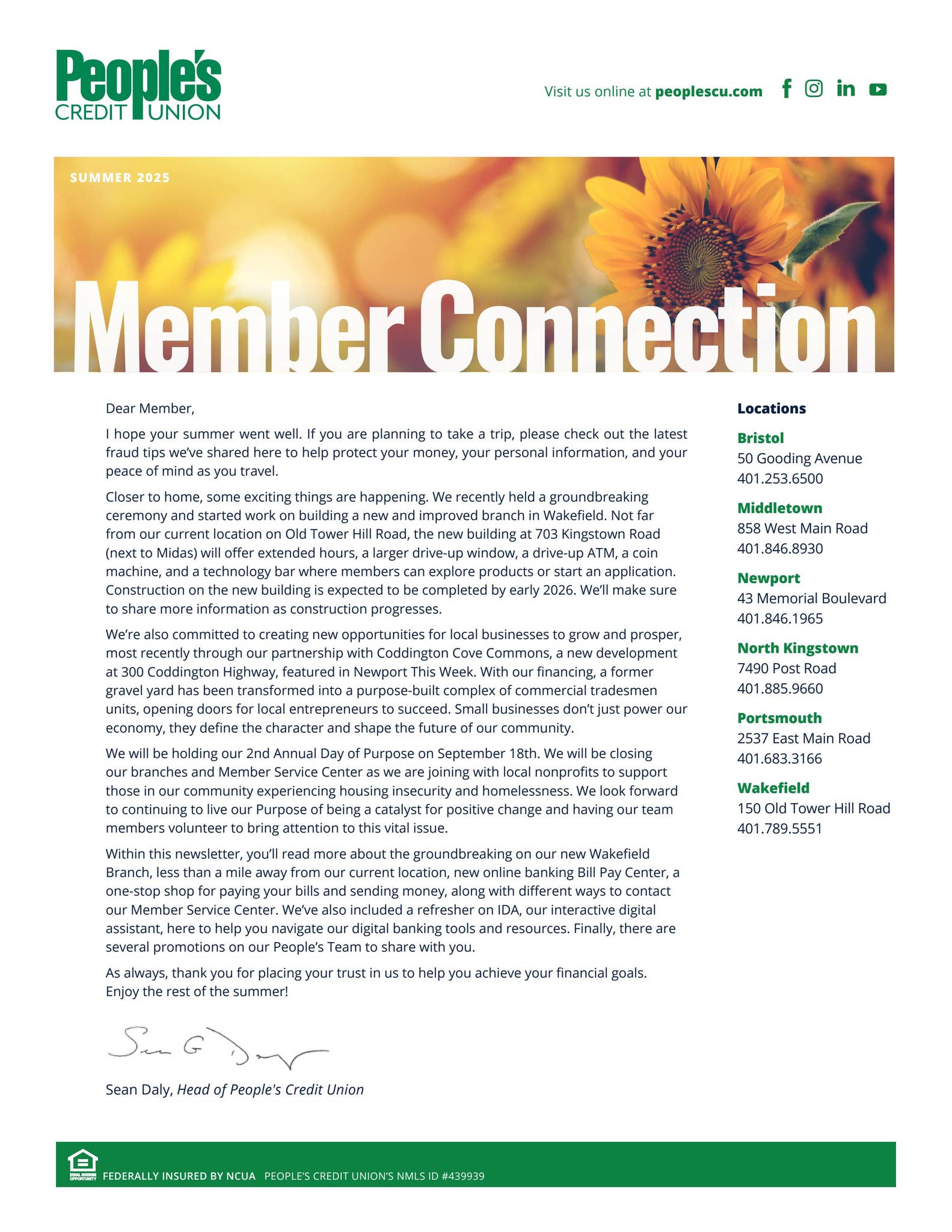 2025 Summer Member Connection by Peoples Credit Union - Issuu