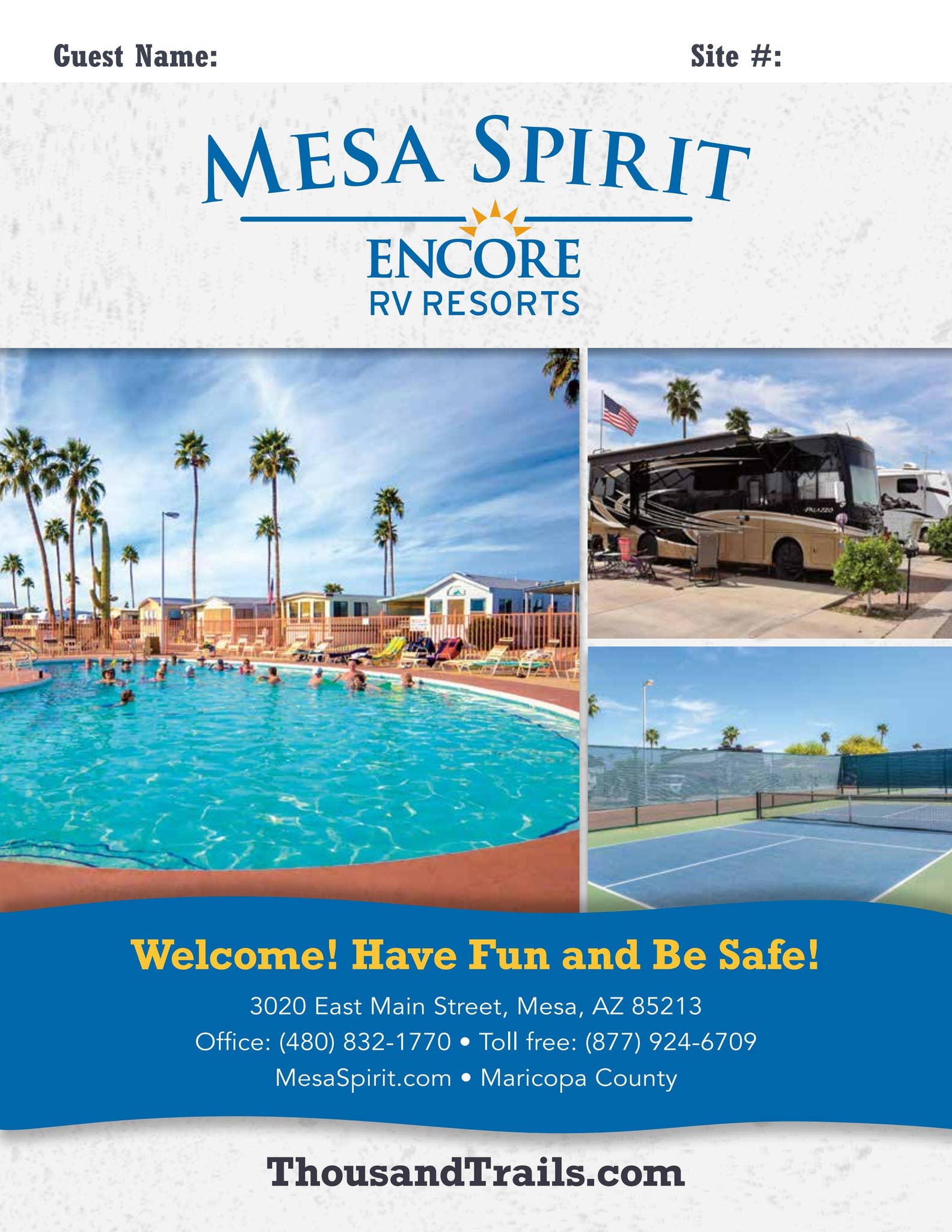 Mesa Spirit RV Resort by AGS/Texas Advertising - Issuu