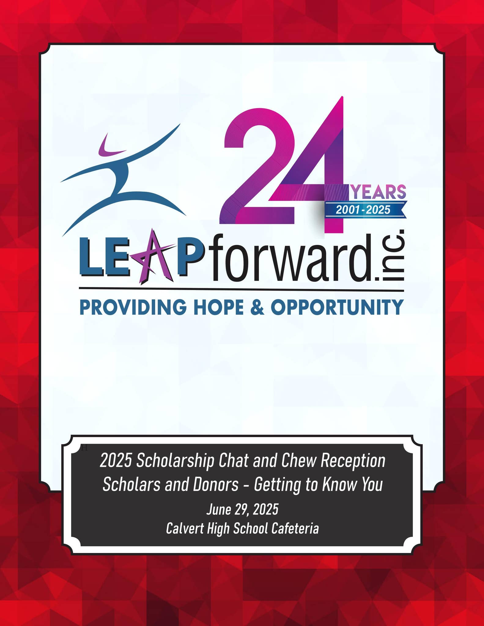 2025 LEAP Forward Inc. Scholarship Program Booklet by leapforwardinc - Issuu
