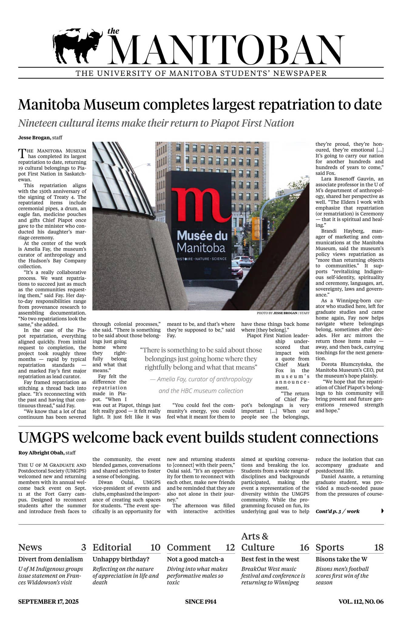 17 September 2025 by The Manitoban - Issuu