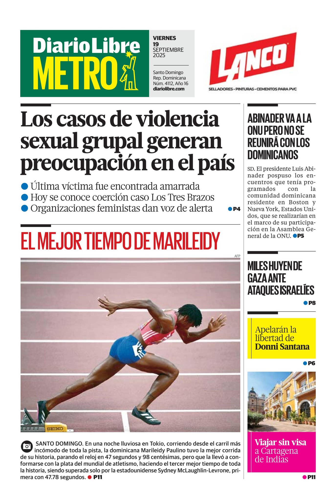 Viernes, 19 de Septiembre de 2025 by Diario Libre - Issuu