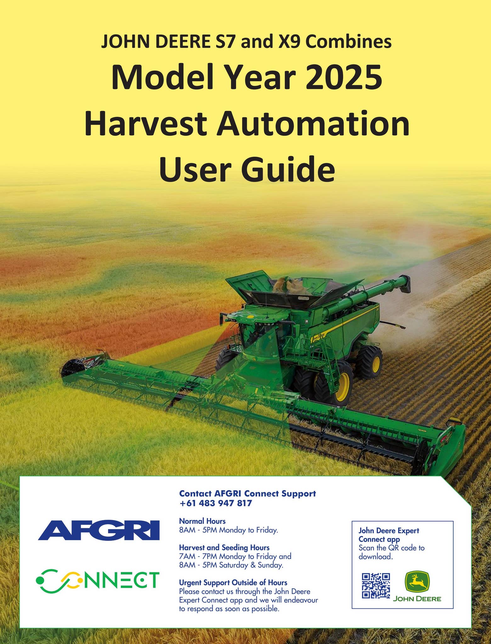 Harvest Automation User Guide 2025 by AFGRI Equipment Australia - Issuu