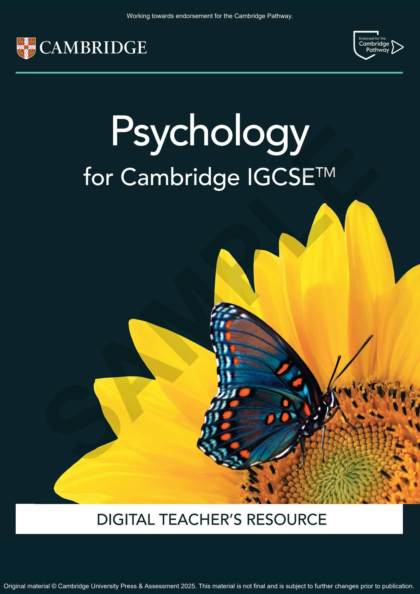 Cambridge IGCSE Psychology Digital Teacher's Resource Sample by ...