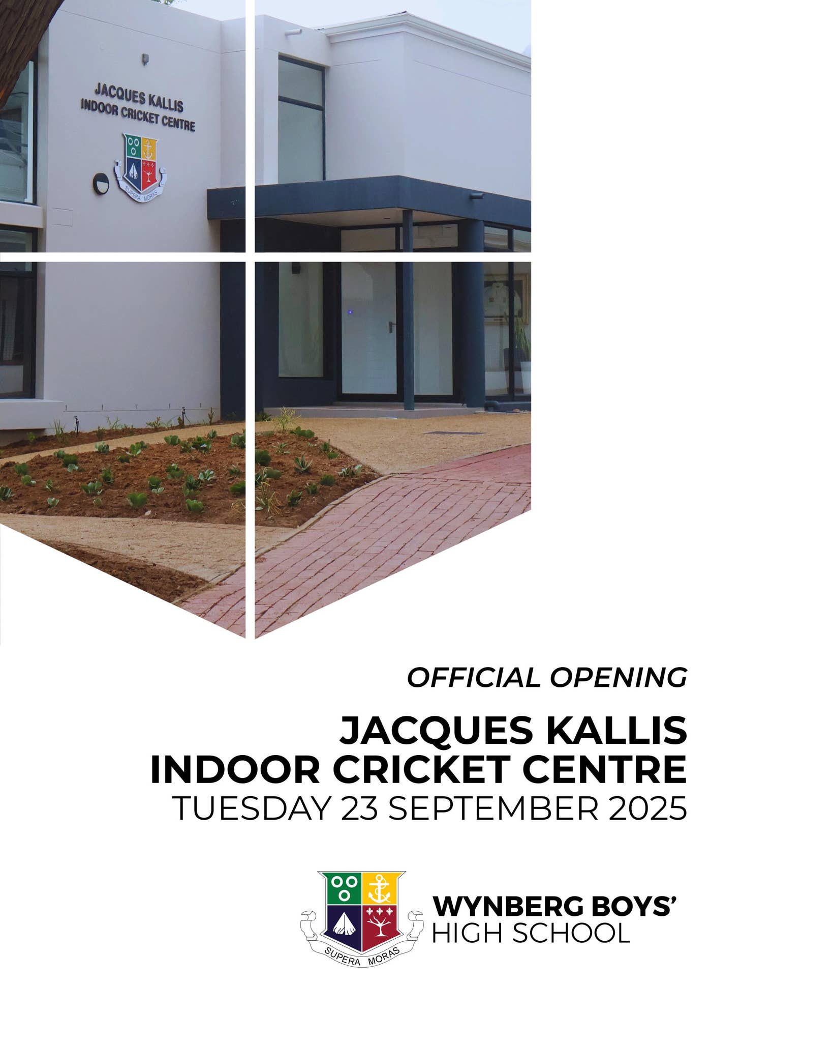 Opening of the Jacques Kallis Indoor Cricket Centre by Wynberg Boys ...