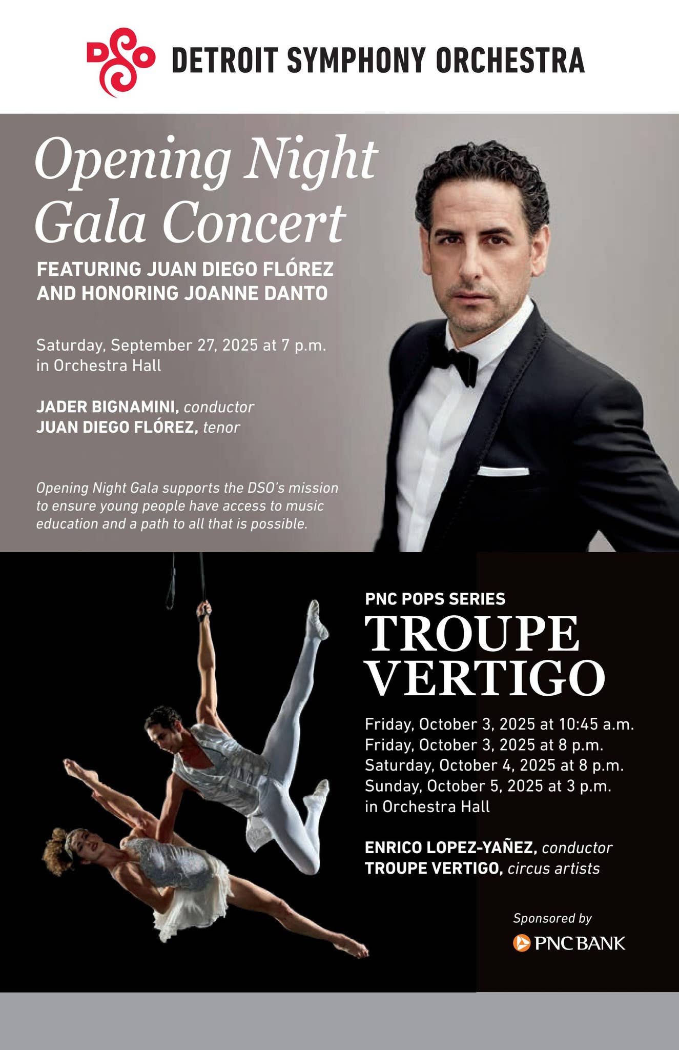 Opening Night Gala Concert and Troupe Vertigo by Detroit Symphony ...