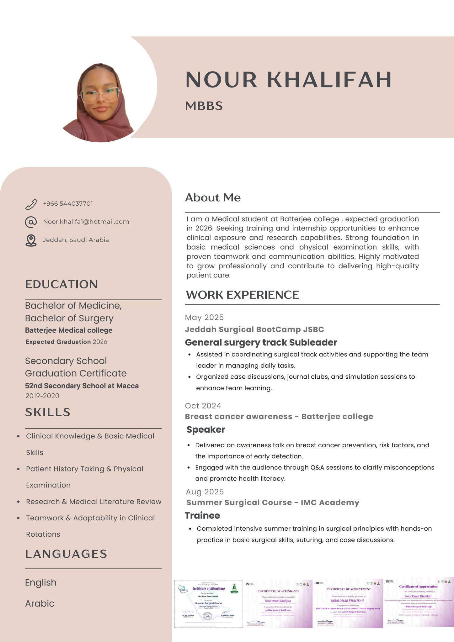 Noor cv by Noor Khalifah - Issuu