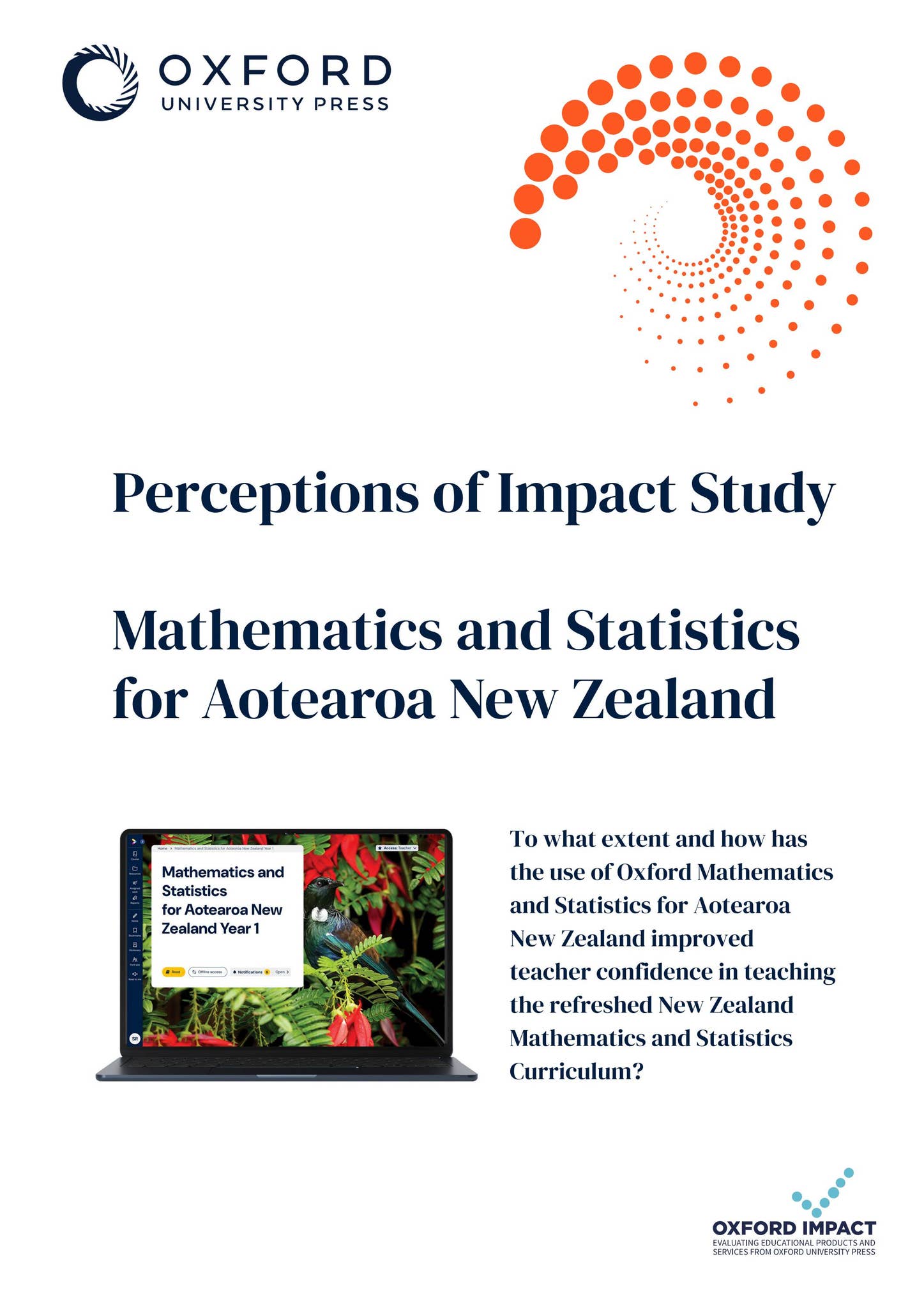 Perceptions of Impact Study: Mathematics and Statistics for Aotearoa ...
