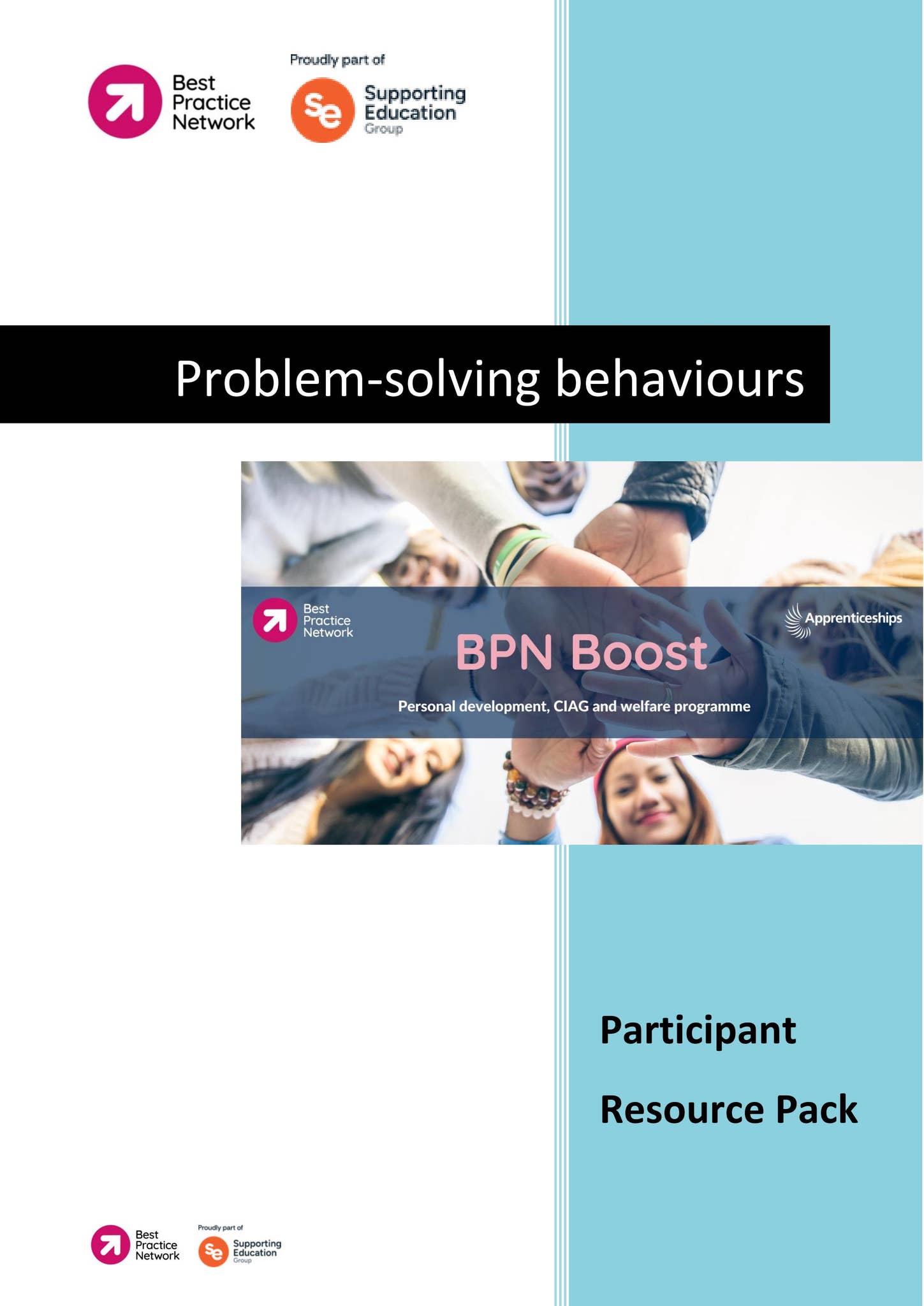 Problem-solving behaviours - participant resource pack by Best-Practice-Network - Issuu
