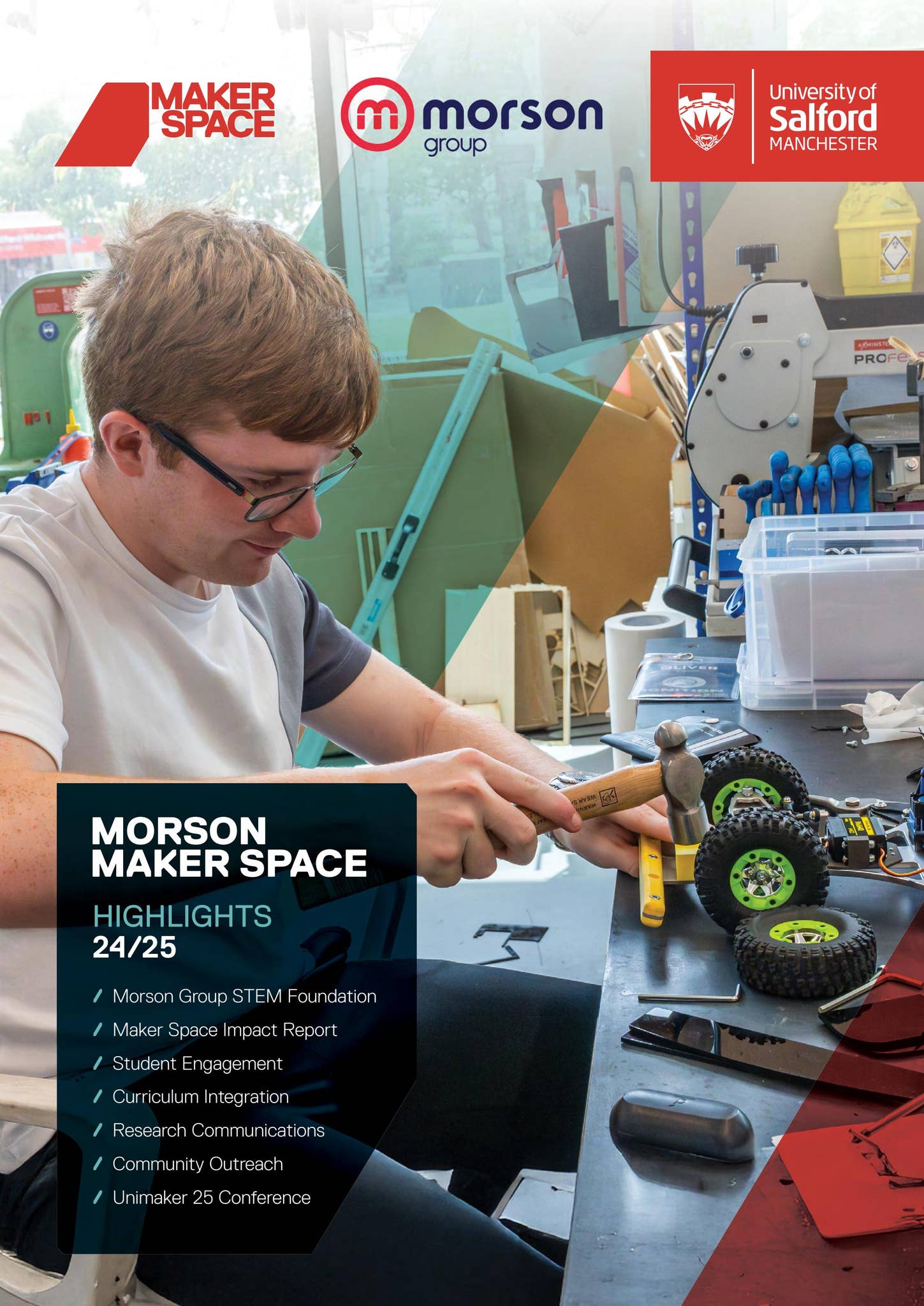 MakerSpace 2025 Brochure ONLINE by University of Salford - Issuu