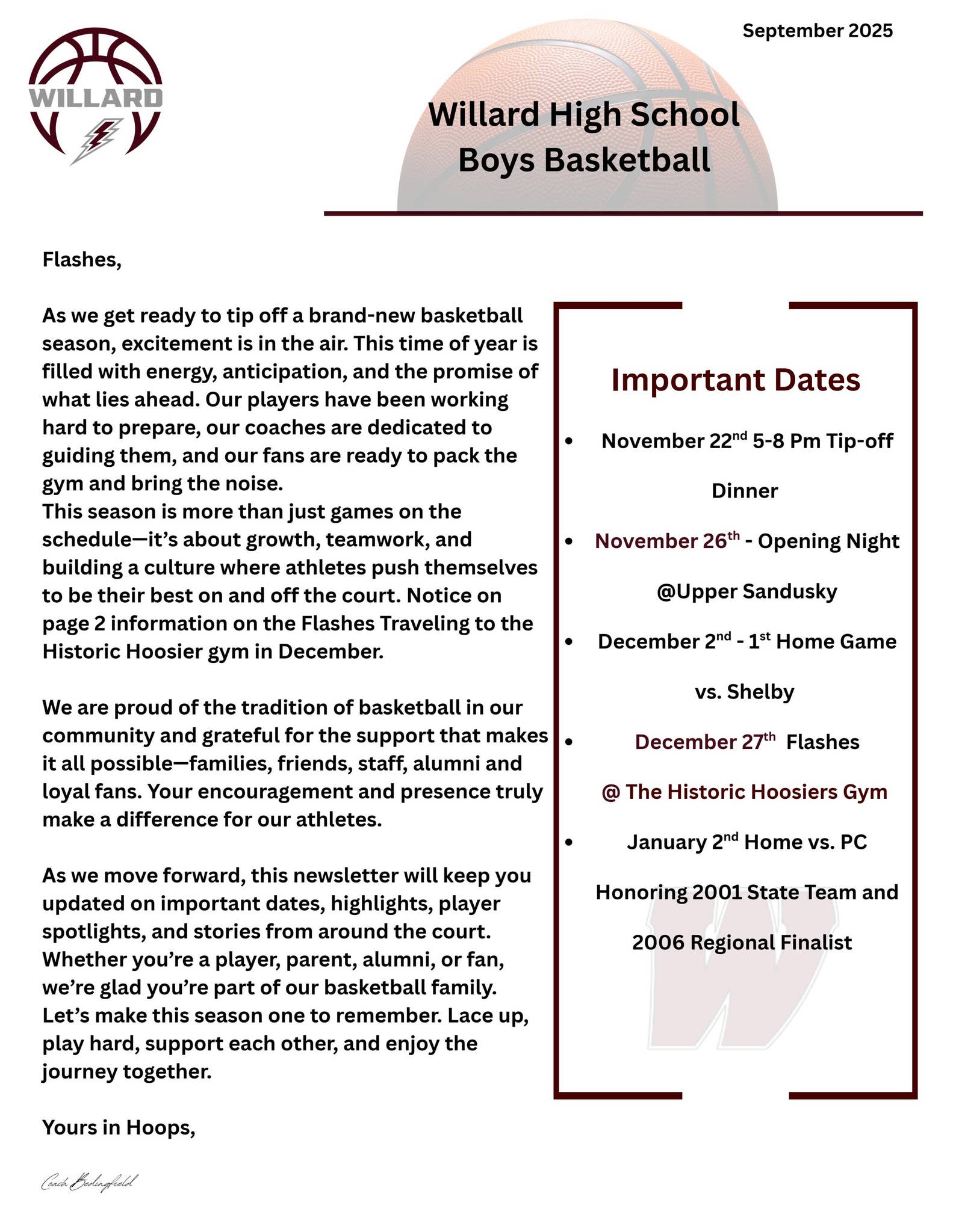 Flashes Basketball September 2025 by Joe Bedingfield - Issuu