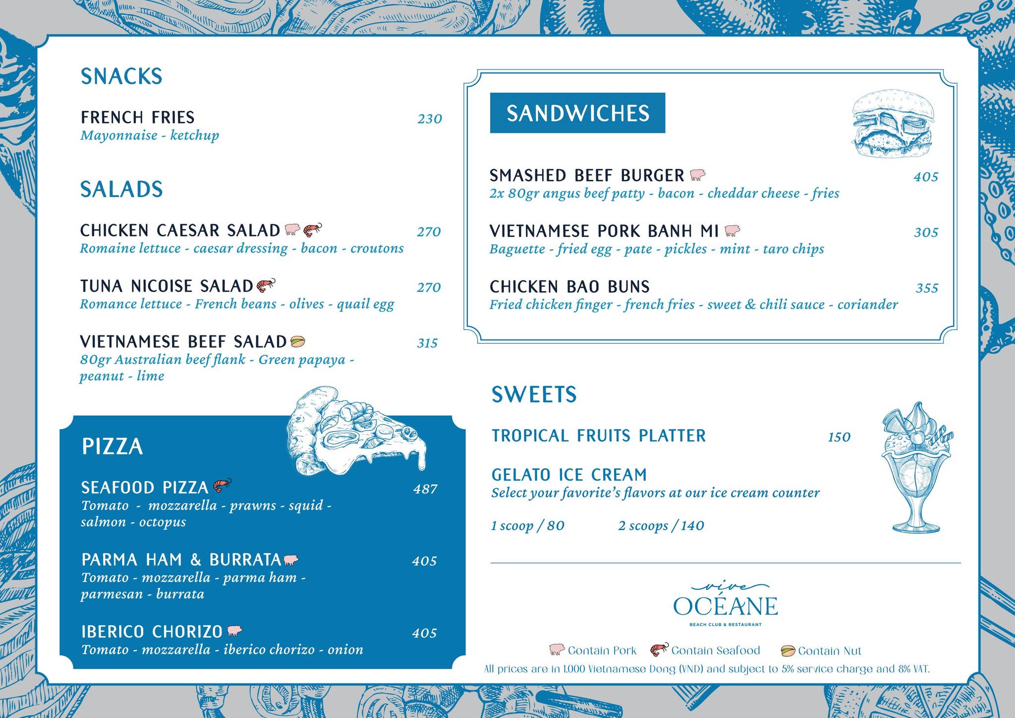 Oceane By The-Beach Menu by hyattregencydanangresortandspa - Issuu