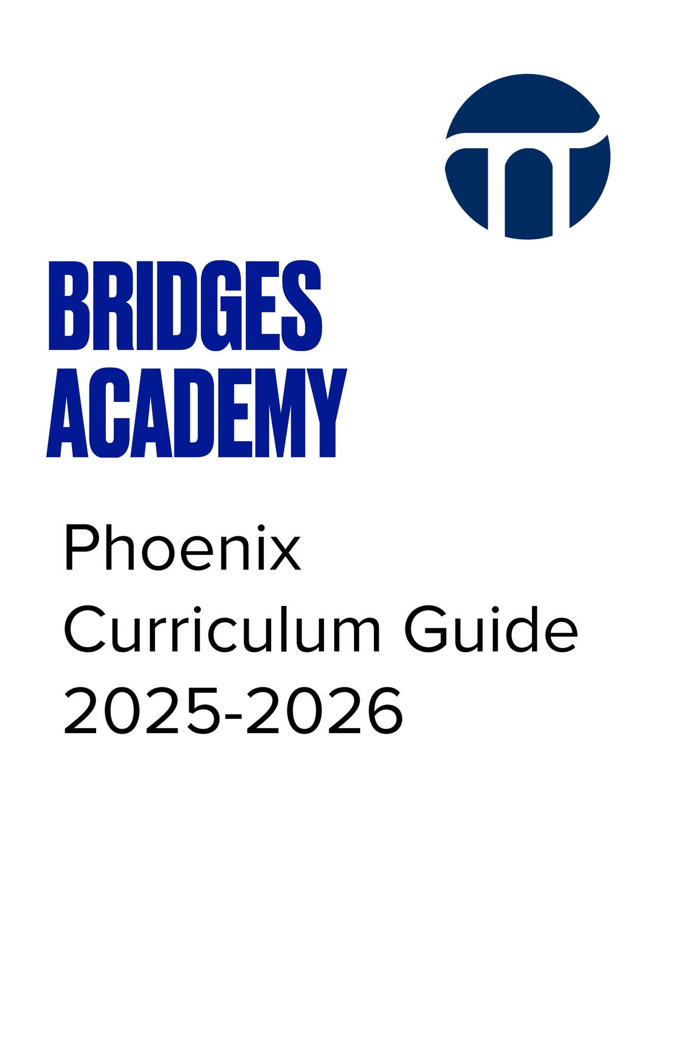 Phoenix Curriculum Guide by Bridges Education Group - Issuu