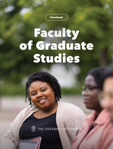Graduate Studies Viewbook by The University of Winnipeg - Issuu